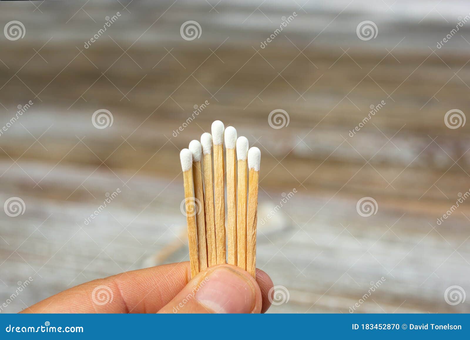 Hand holds matches stock photo. Image of candle, flame - 183452870