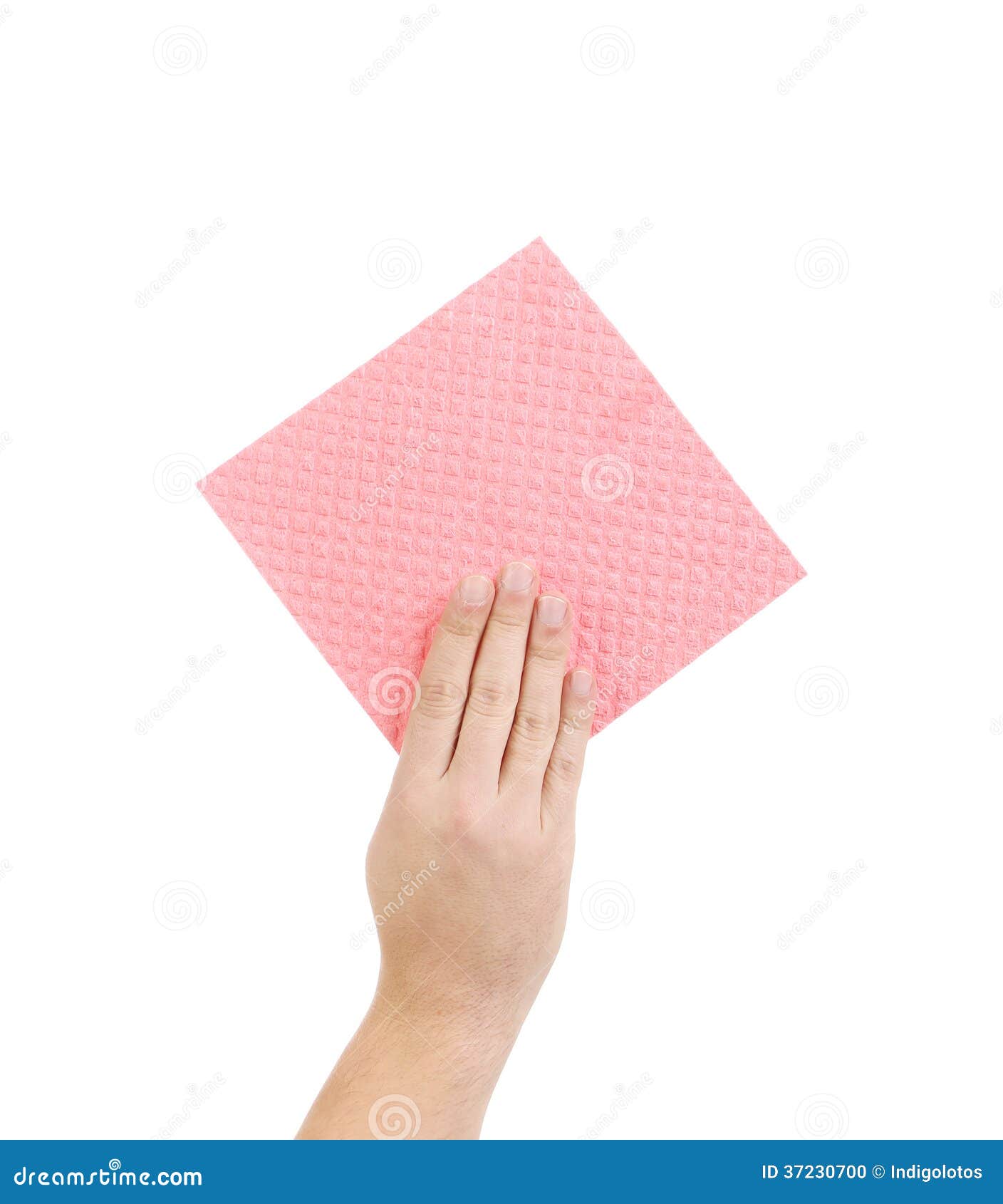 Hand Holds Pink Cleaning Sponge. Stock Photo - Image of bath, floor ...