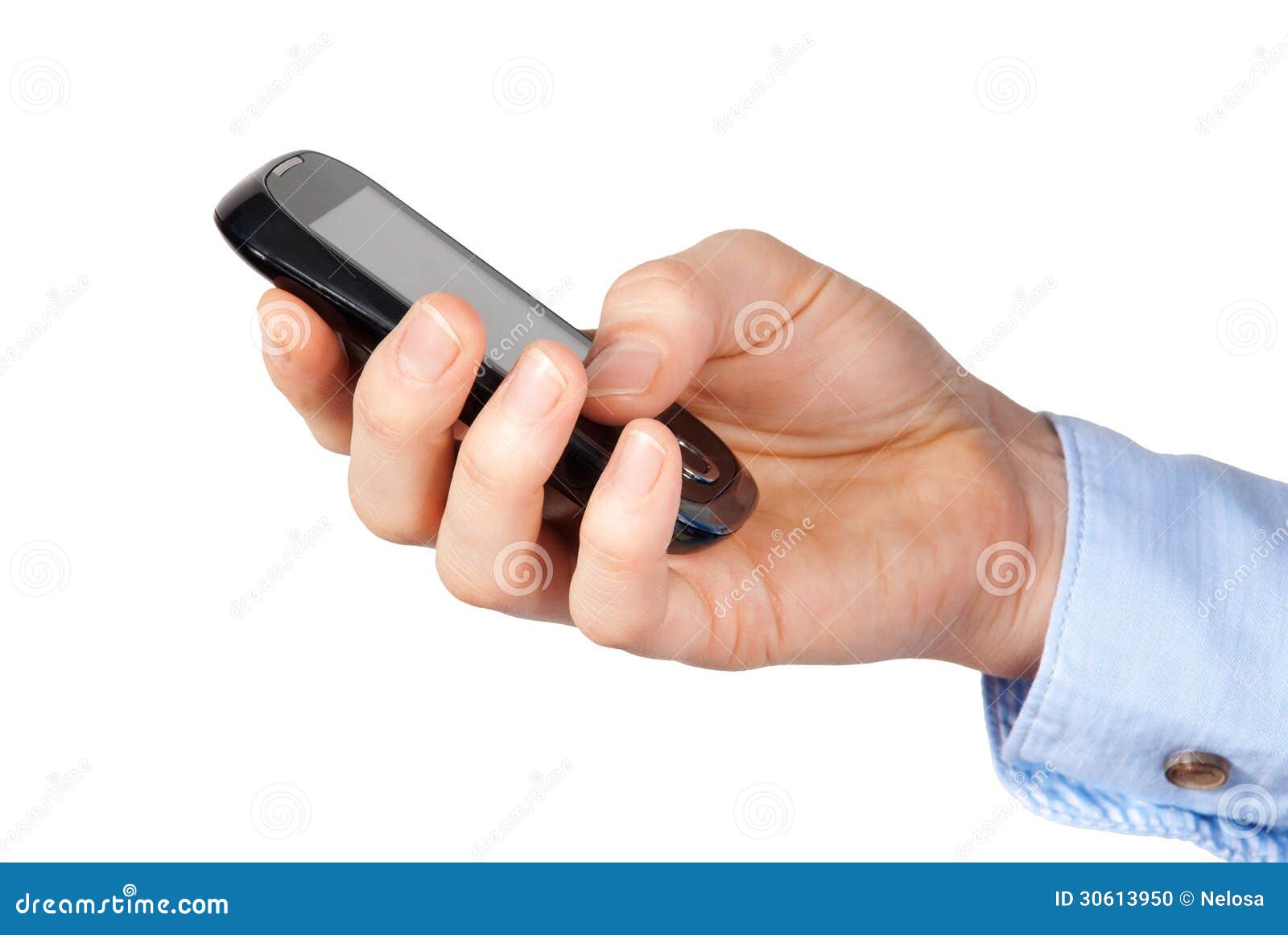 Hand holds smartphone stock photo. Image of connection - 30613950