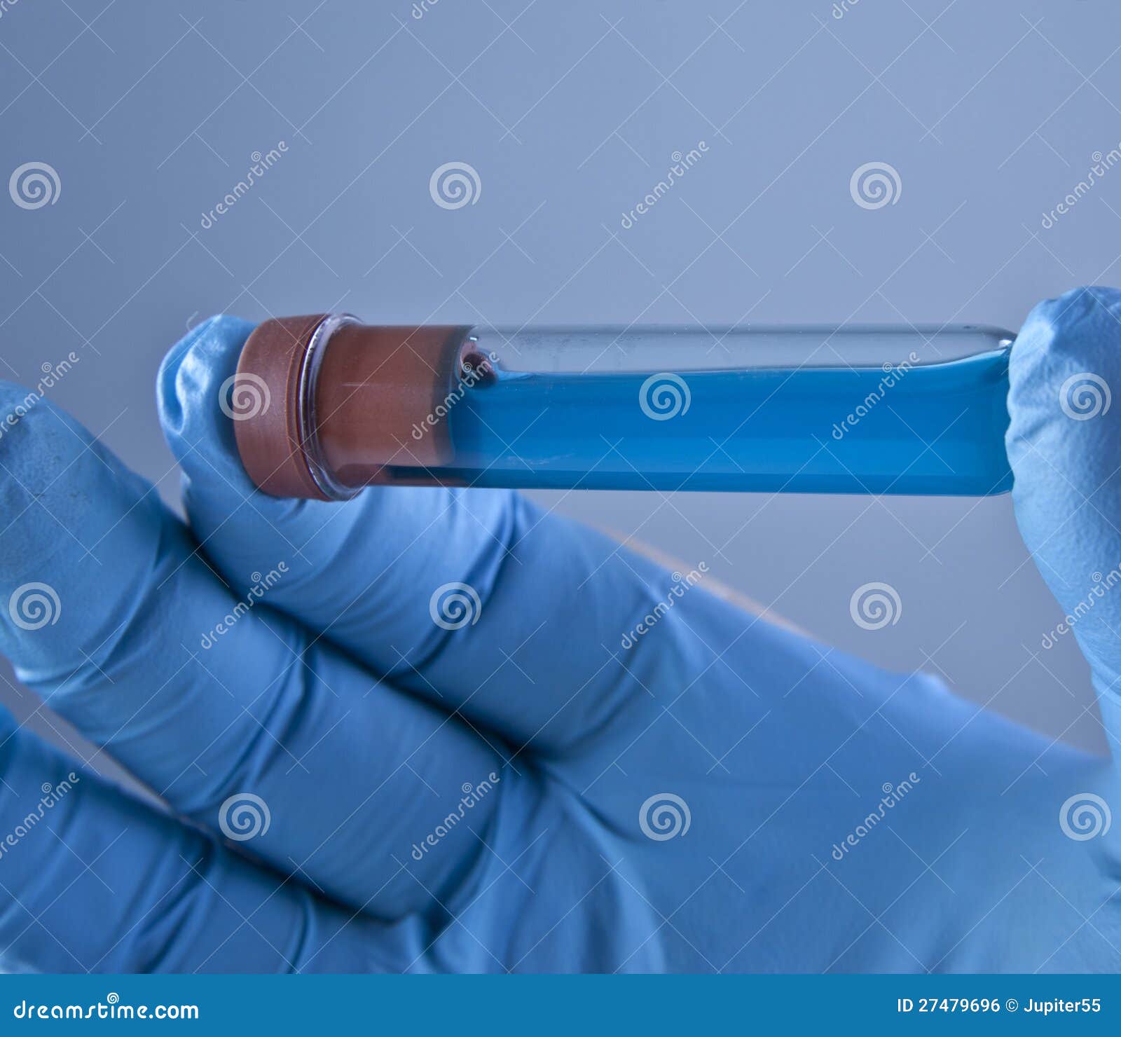 Hand holds test tube stock photo. Image of gown, epidemy - 27479696