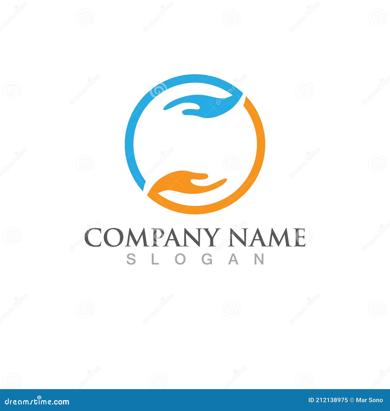 Hand Hope Logo and Symbol Vector Stock Illustration - Illustration of ...