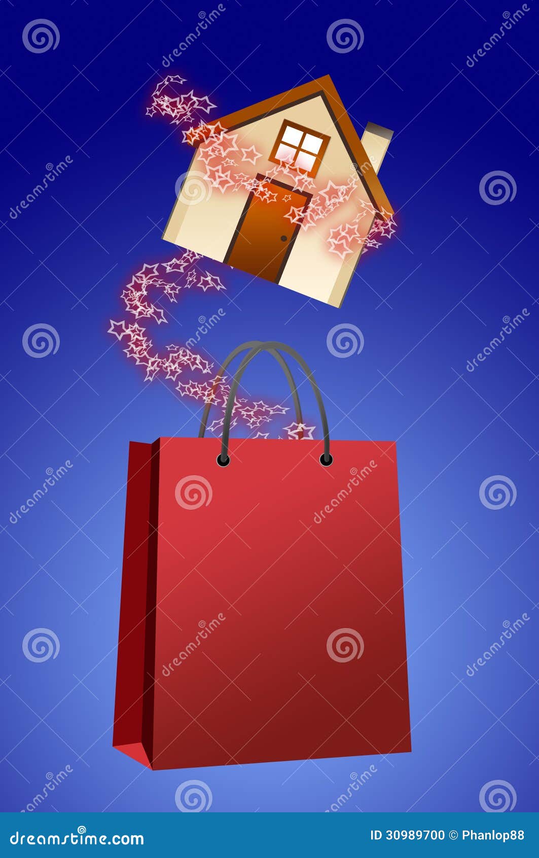 Hand and house stock photo. Image of room, building, concept - 30989700