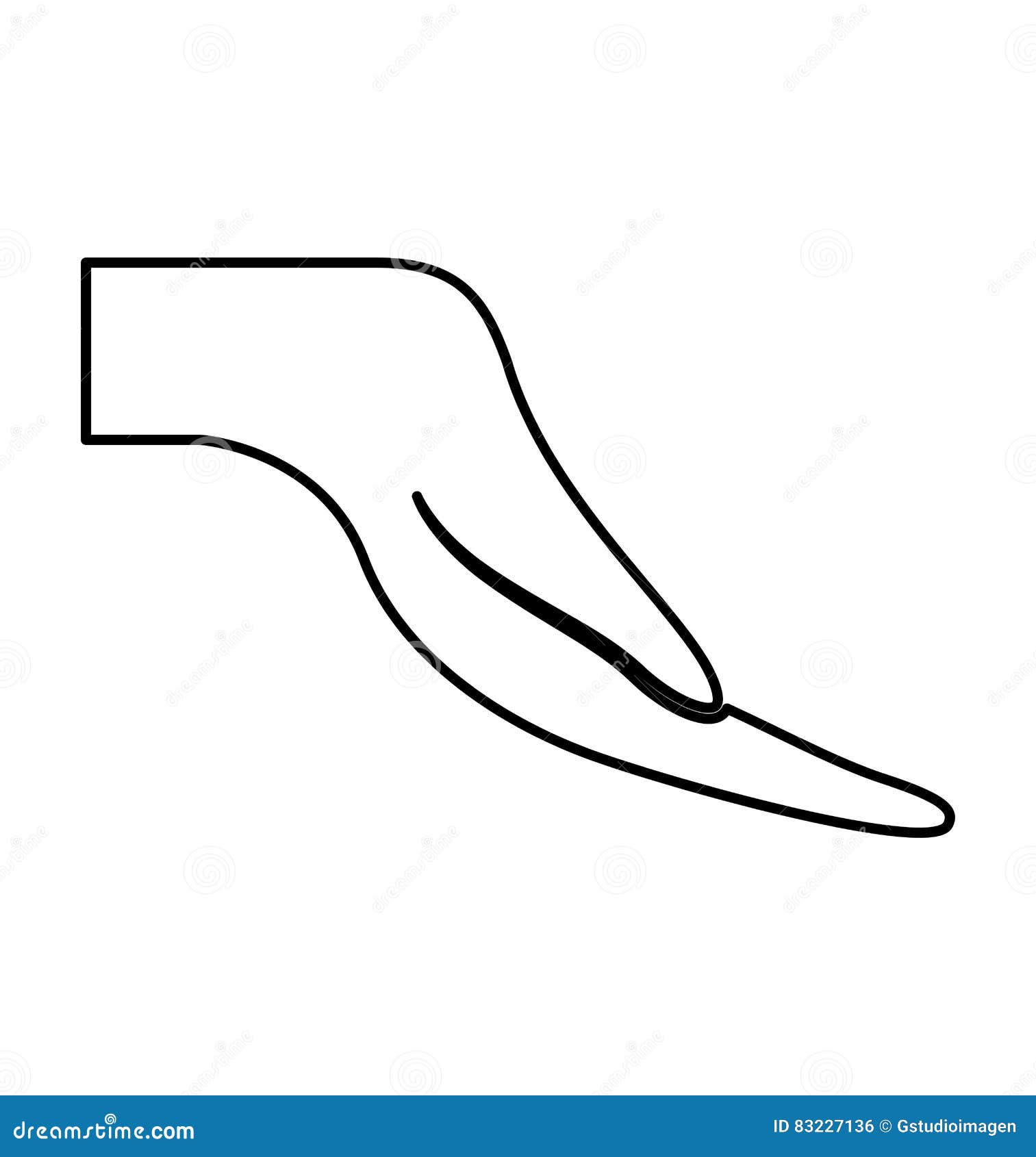 Hand Human Protection Symbol Stock Illustration - Illustration of care ...