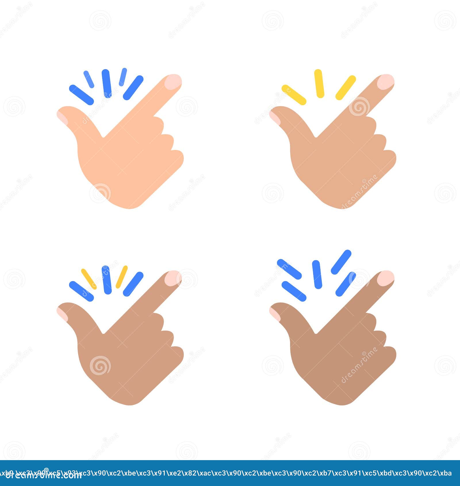 Hand Icon, Idea, Vector Illustration Stock Vector - Illustration of ...