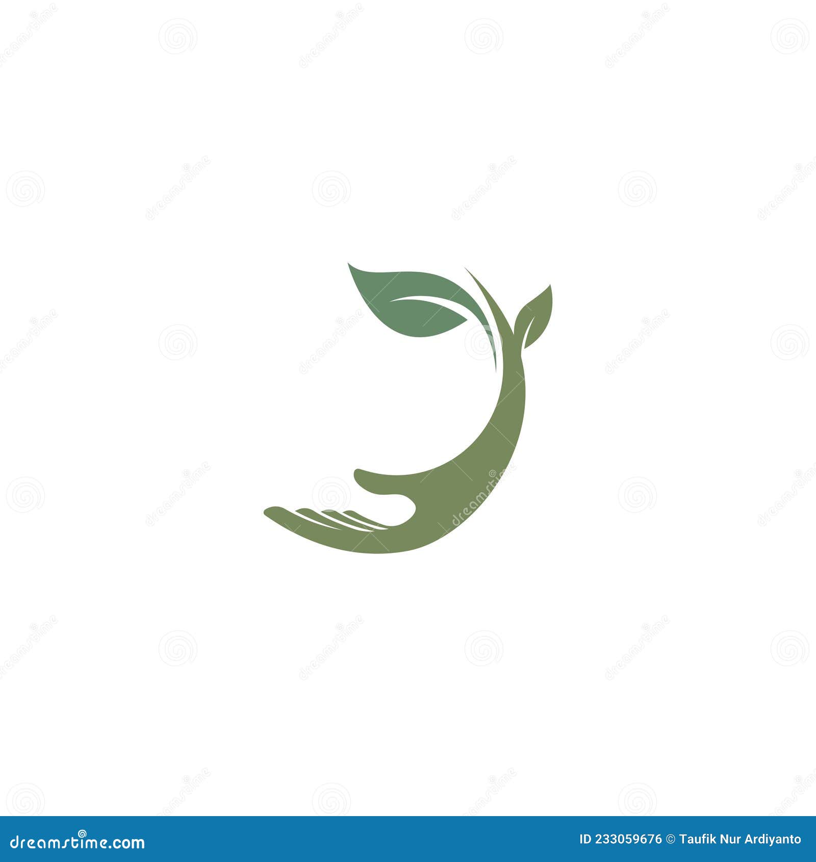 Hand Icon Logo Flat Design Template Stock Vector - Illustration of ...