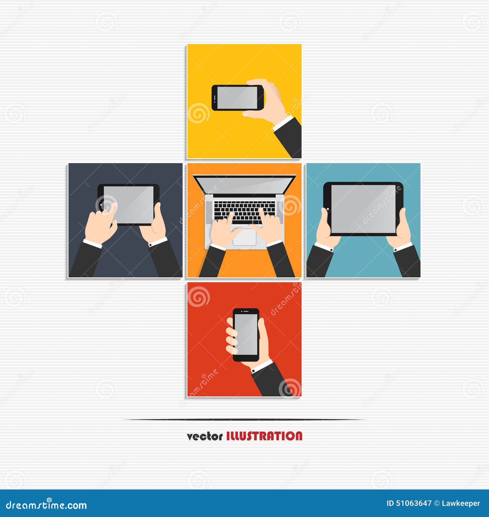 Hand icons stock vector. Illustration of interface, collection - 51063647