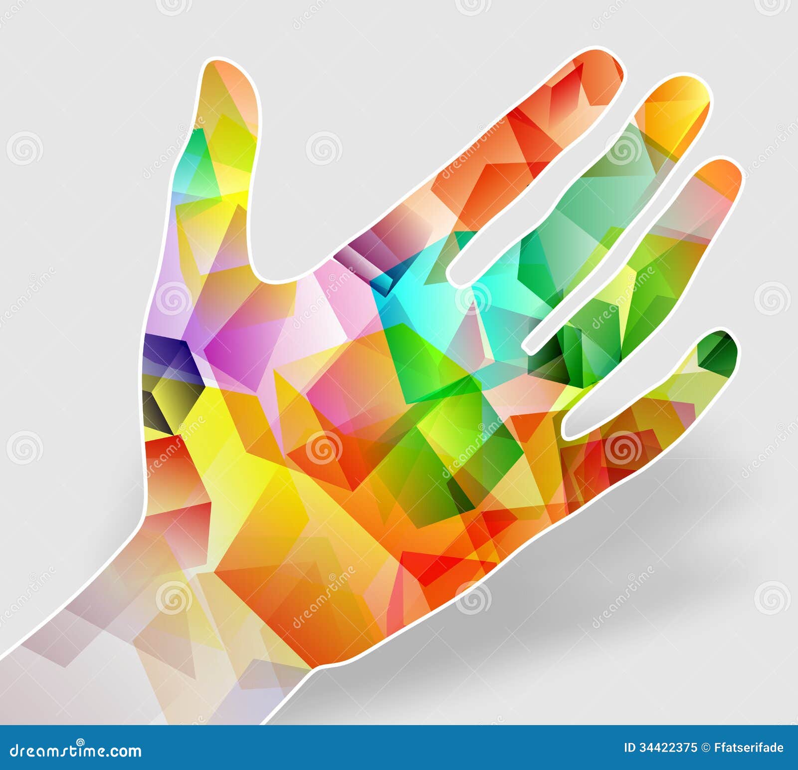 Hand stock illustration. Illustration of engaged, abstract - 34422375