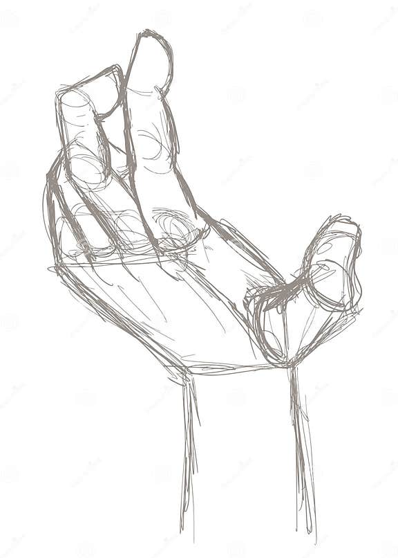 Hand illustration design stock vector. Illustration of graphic - 314199562