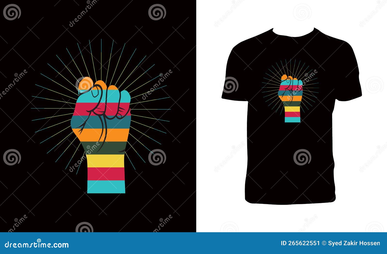 Hand Illustration T Shirt Design Stock Vector - Illustration of ...