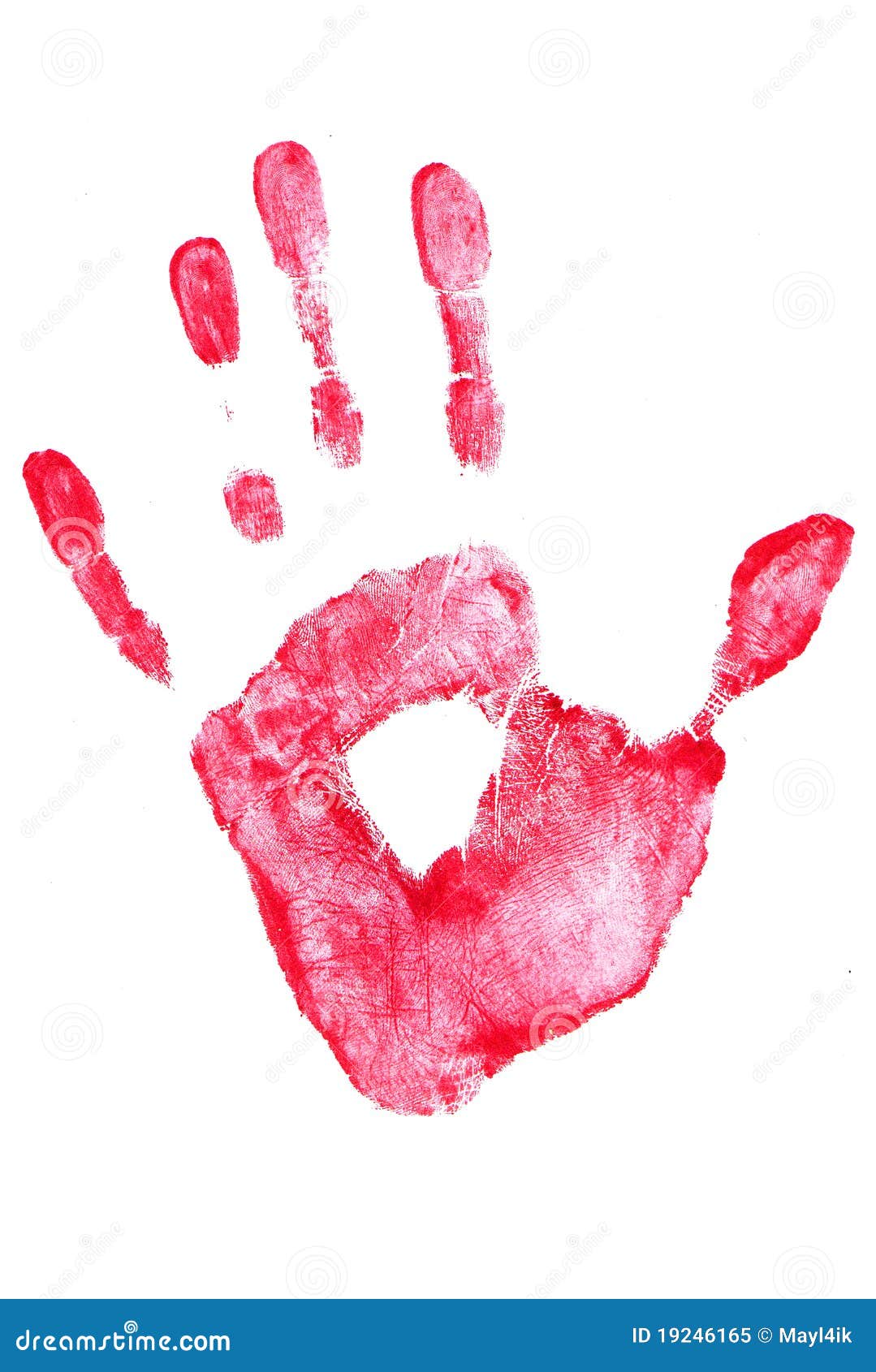 Hand. imprint stock image. Image of fingerprint, texture - 19246165