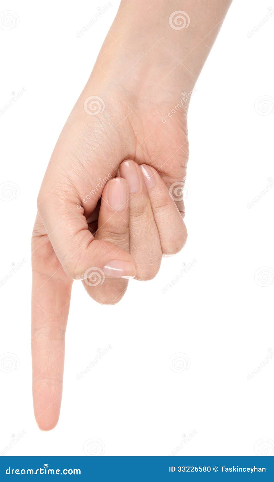Hand with the index finger stock photo. Image of click - 33226580