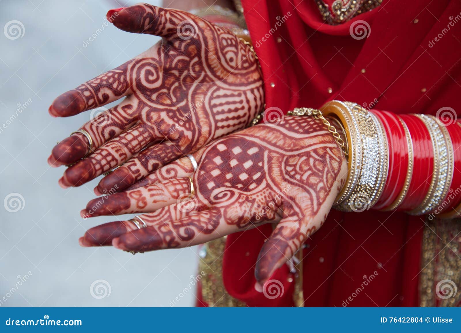 Hand indian Tattoo stock photo. Image of india, henna - 76422804