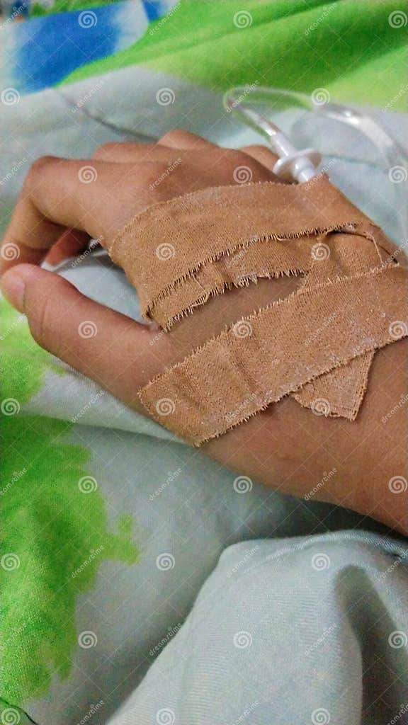 Hand infusion isolate stock image. Image of women, limb - 223617355