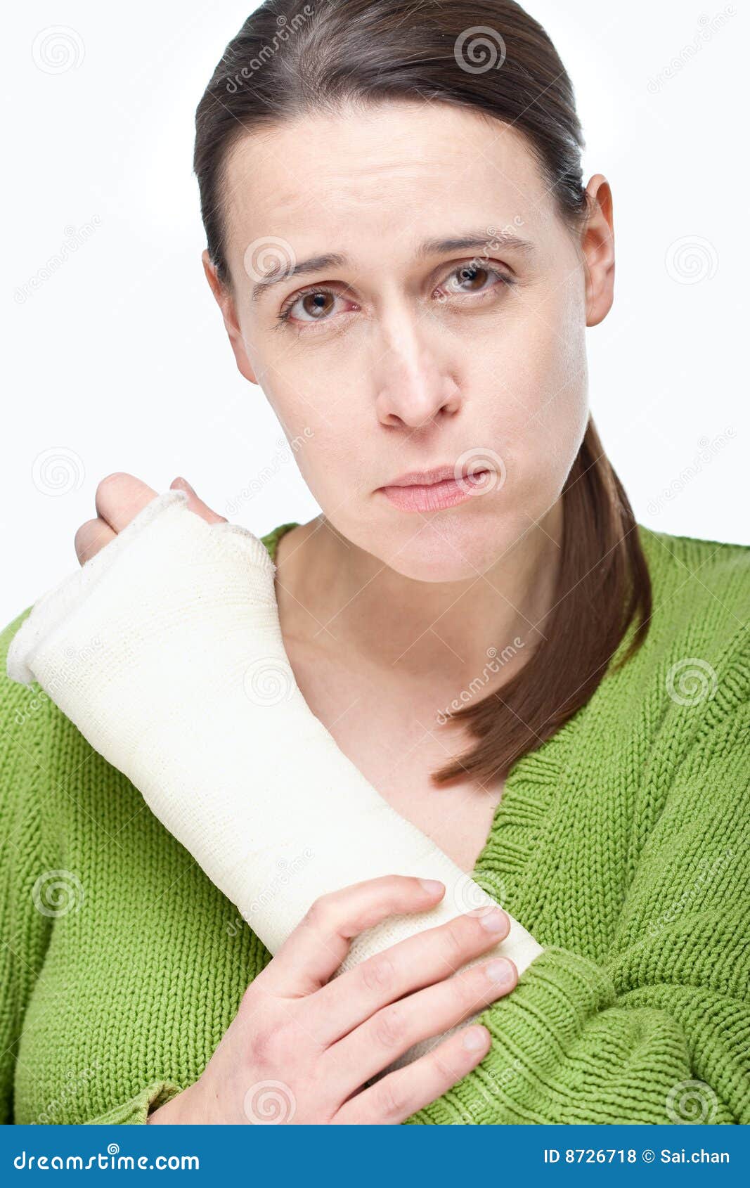 Hand injury stock photo. Image of healthcare, splint, casualty - 8726718