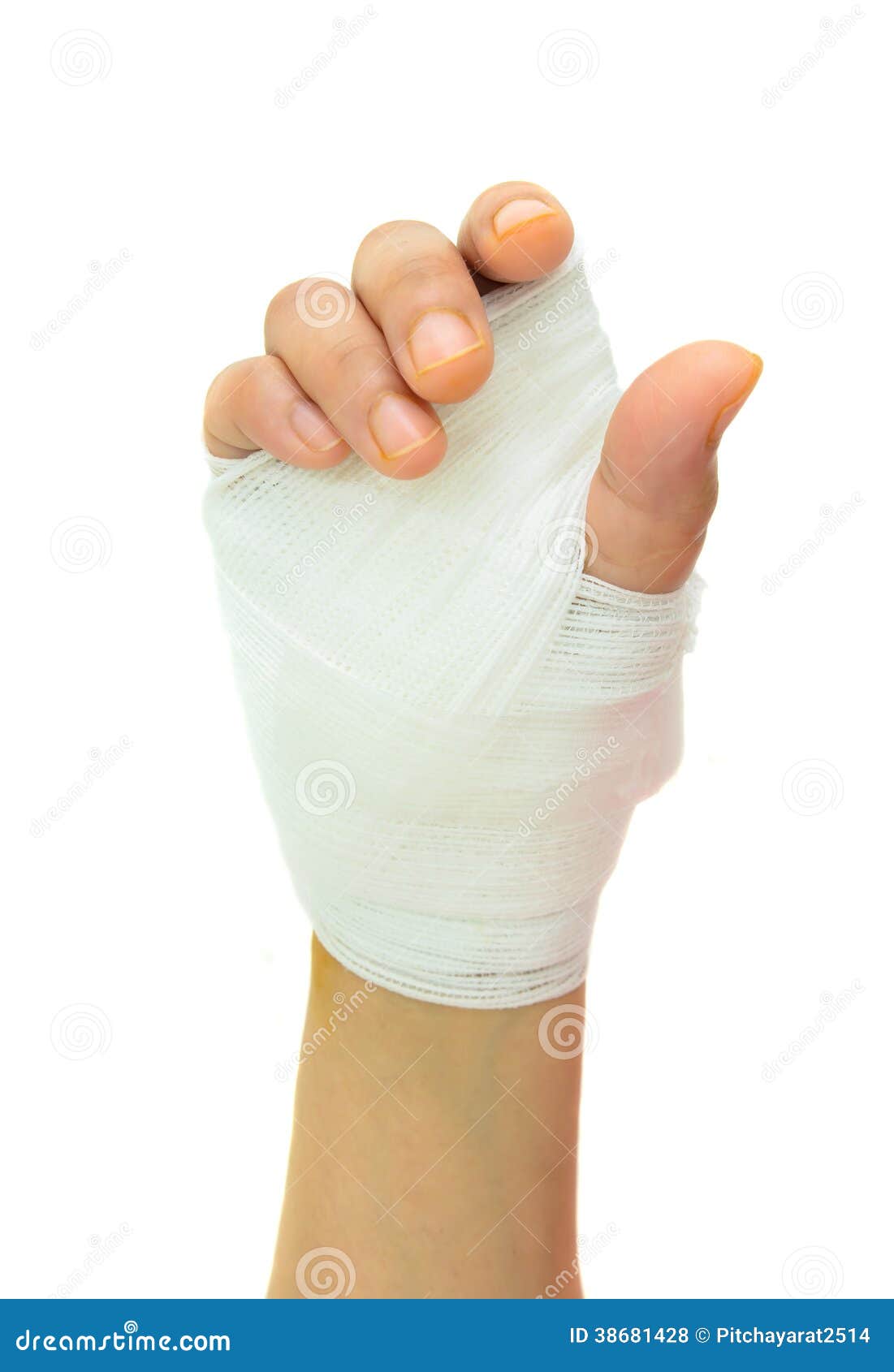 Hand injury stock photo. Image of white, hand, injured - 38681428
