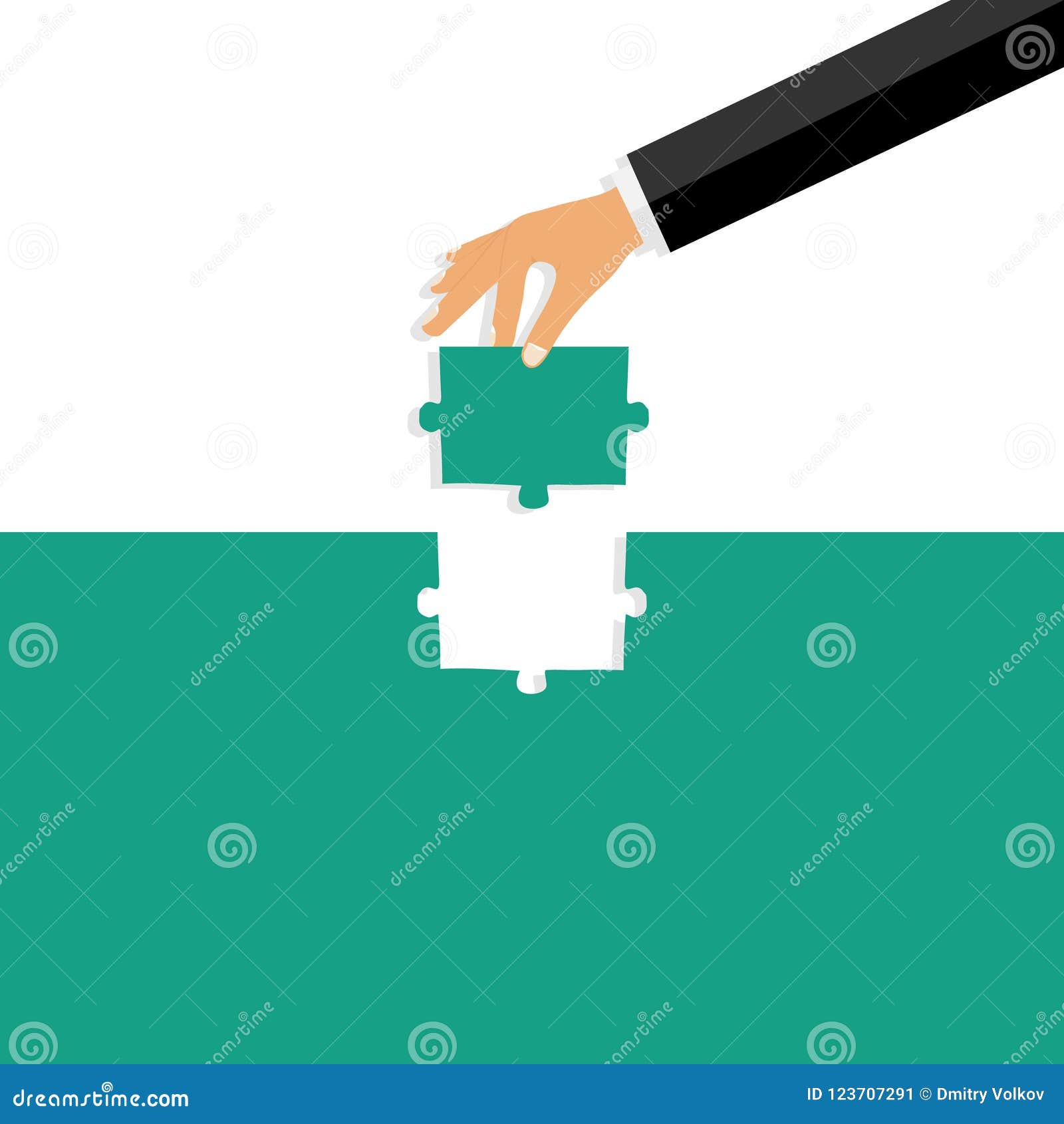 Assemble An Execution Team Concept Icon Vector Illustration ...