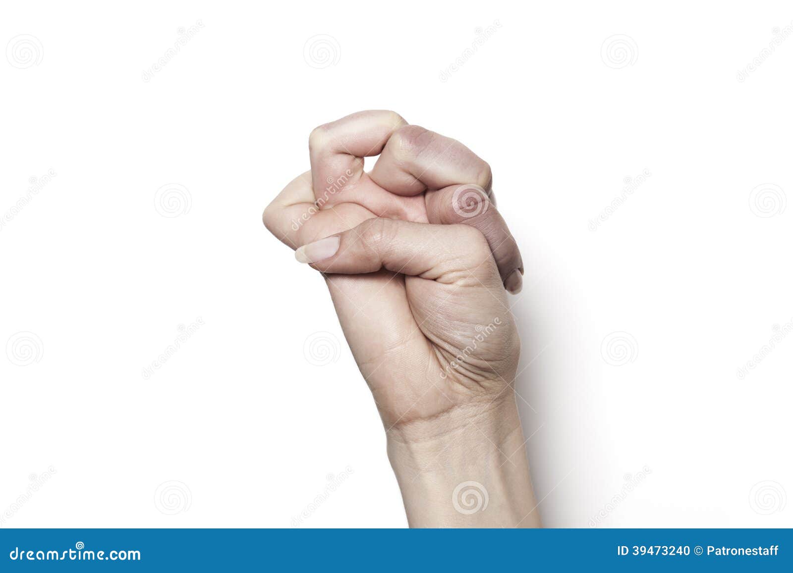 Hand with Intertwine Fingers Stock Photo - Image of intertwine, human ...