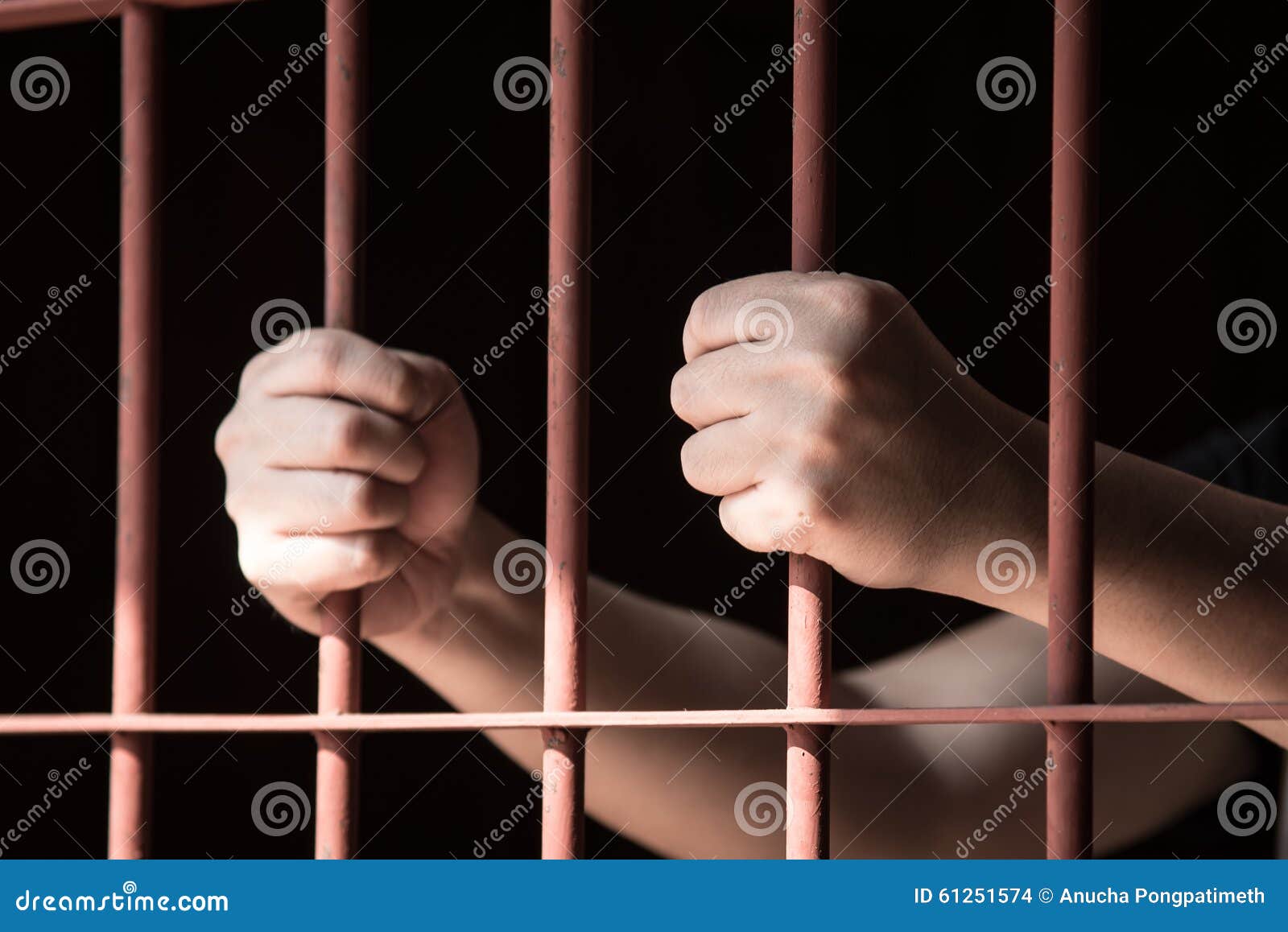 Hand in jail stock photo. Image of cell, punishment, convict - 61251574