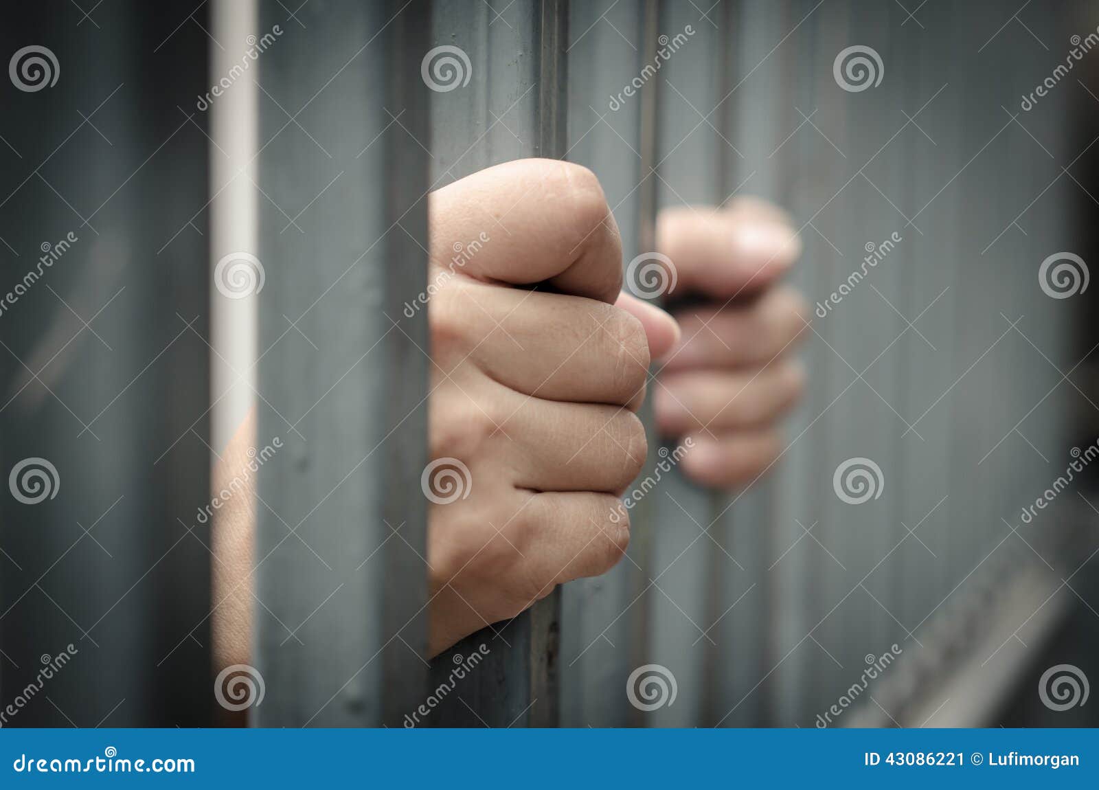 Hand in jail stock image. Image of metal, hostage, lock - 43086221
