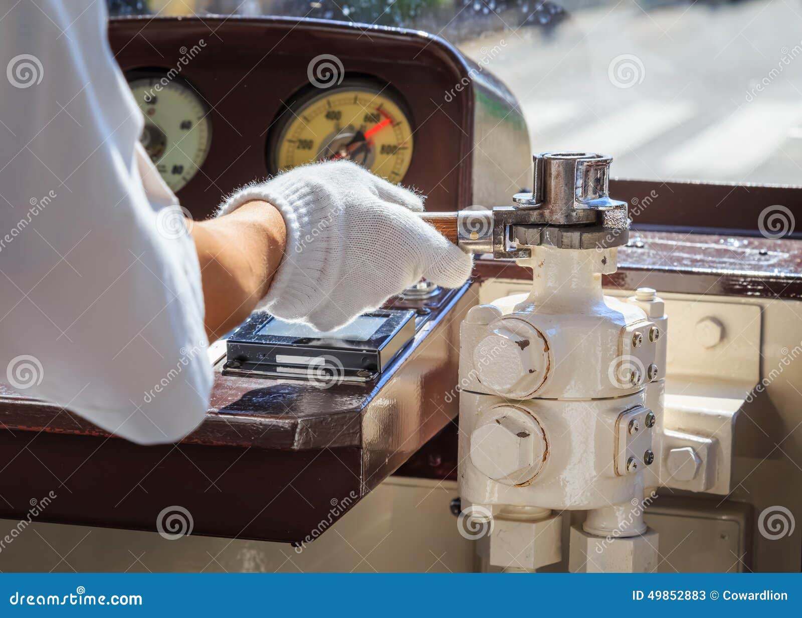 Hand Japanese Tram Driver Stock Photos - Free & Royalty-Free Stock ...