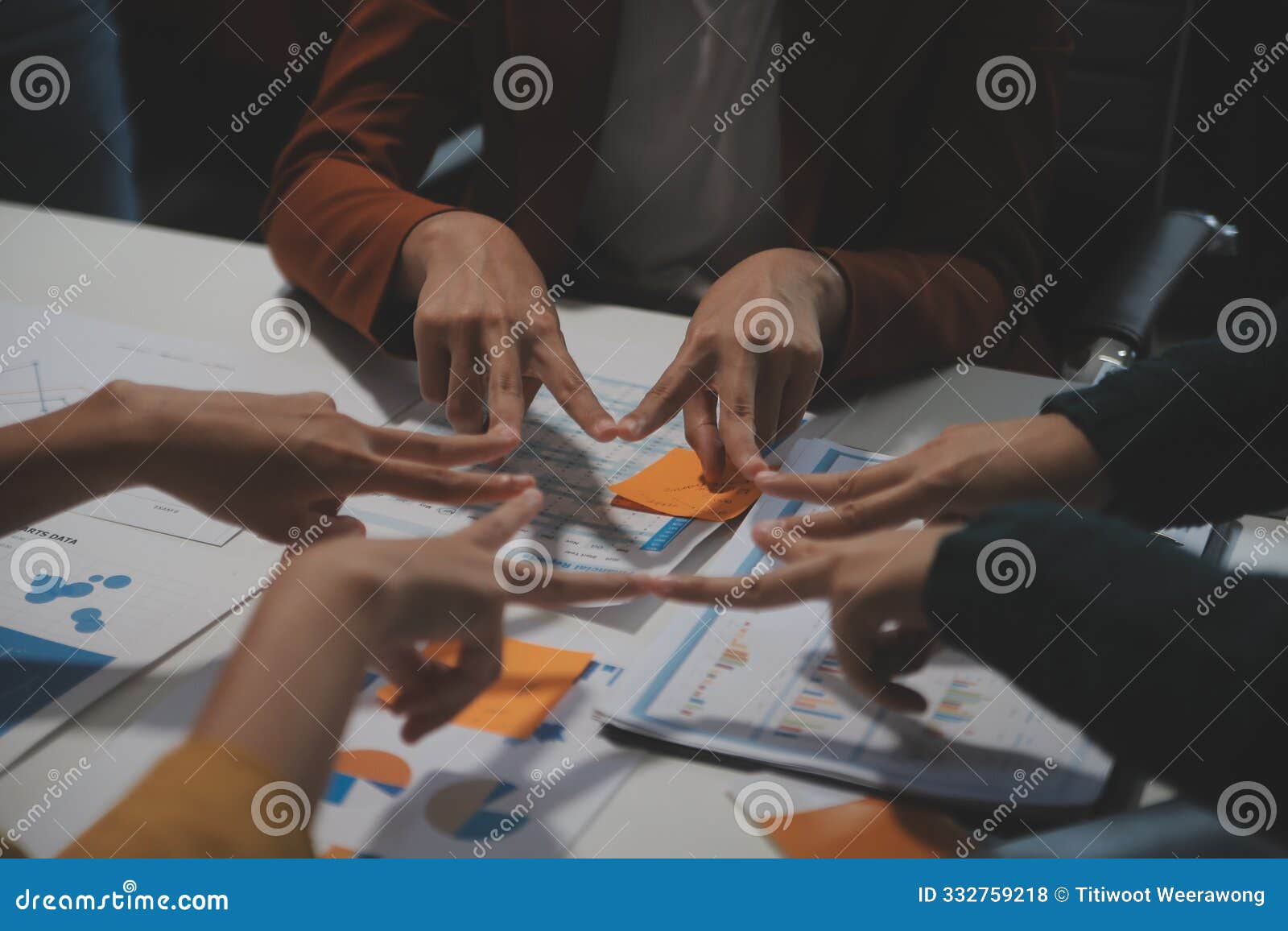 Hand Join Together for Work Togetherness, Hand Stack for Business and ...