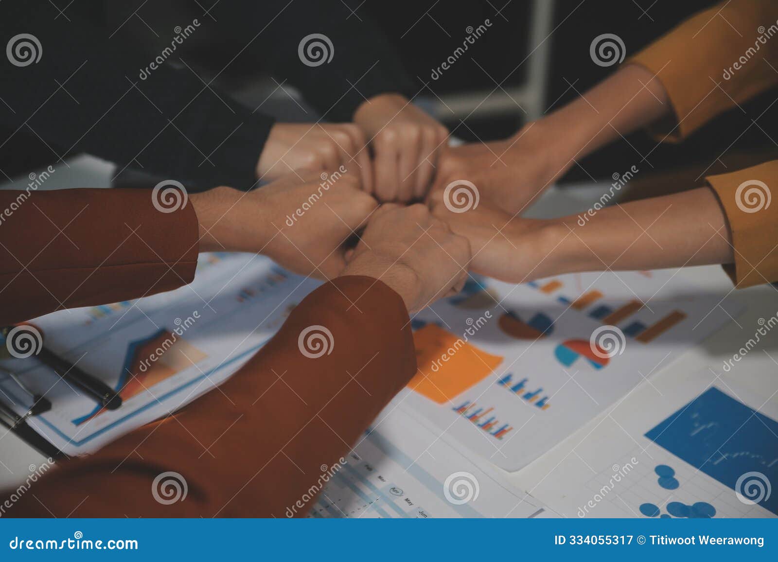 Hand Join Together for Work Togetherness, Hand Stack for Business and ...