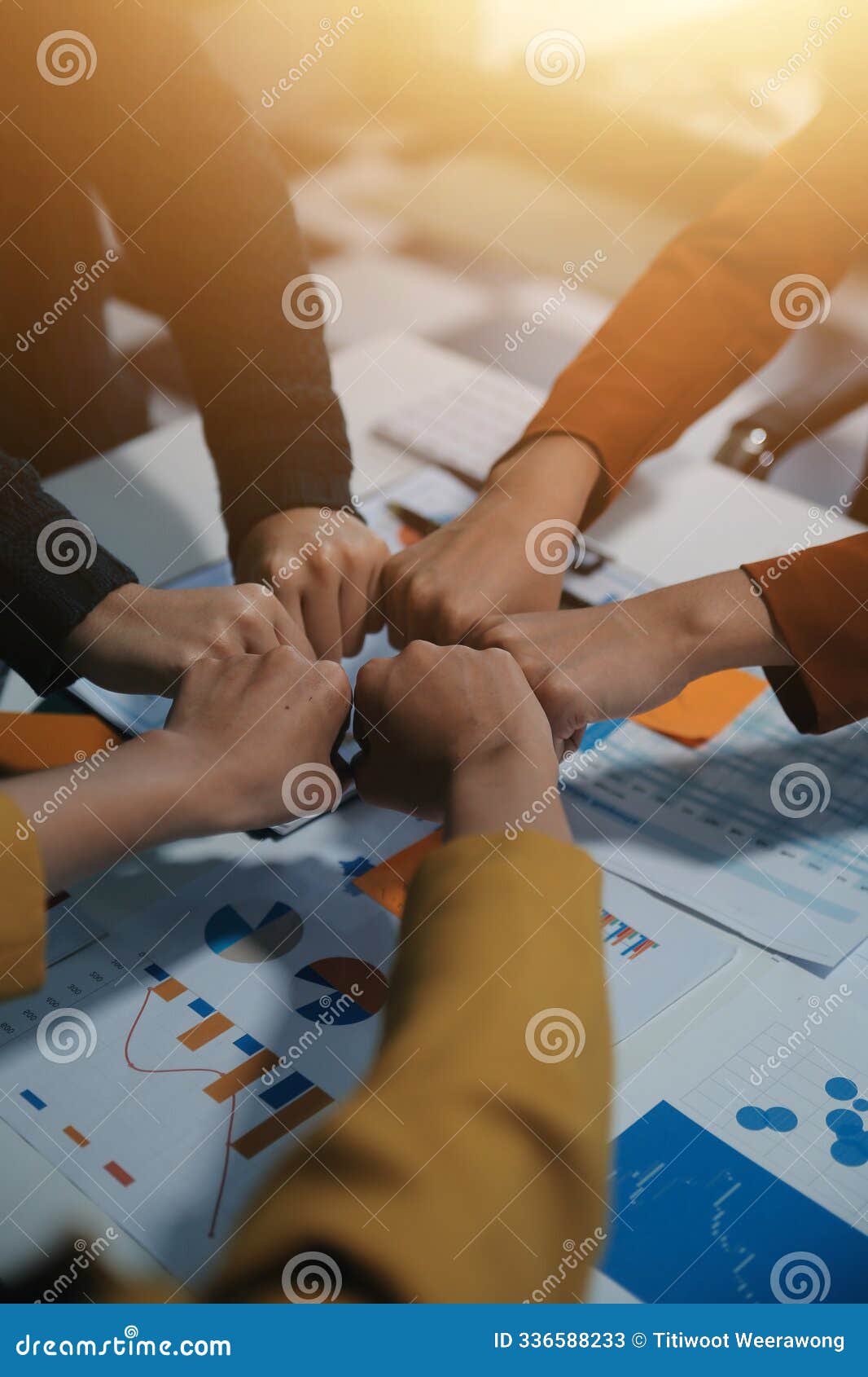 Hand Join Together for Work Togetherness, Hand Stack for Business and ...