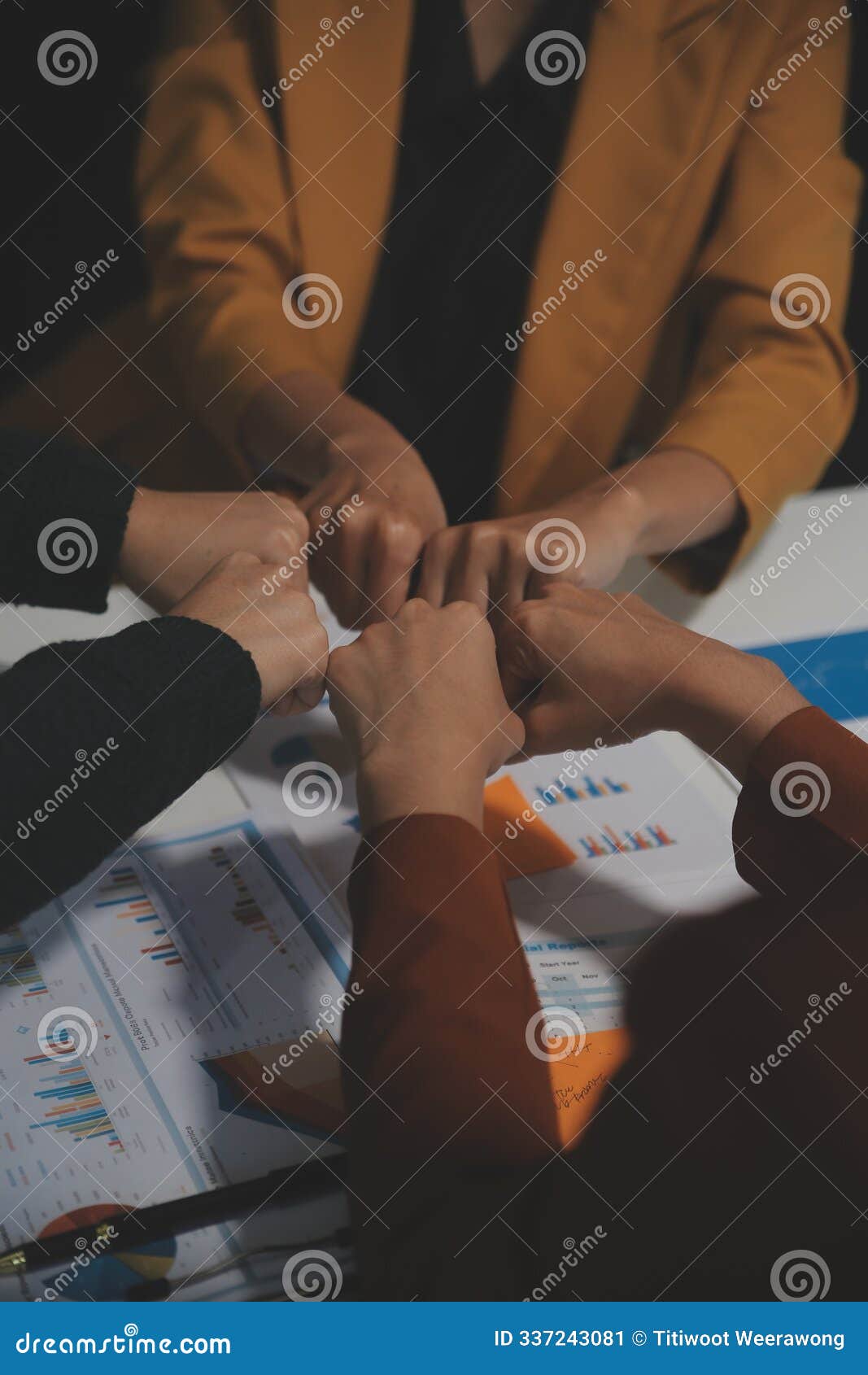 Hand Join Together for Work Togetherness, Hand Stack for Business and ...