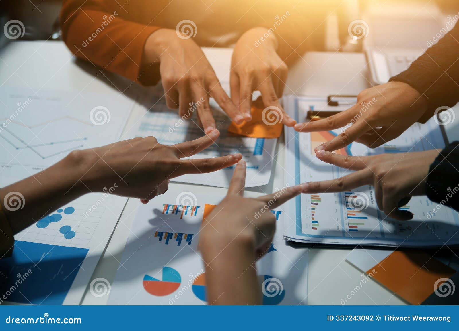 Hand Join Together for Work Togetherness, Hand Stack for Business and ...