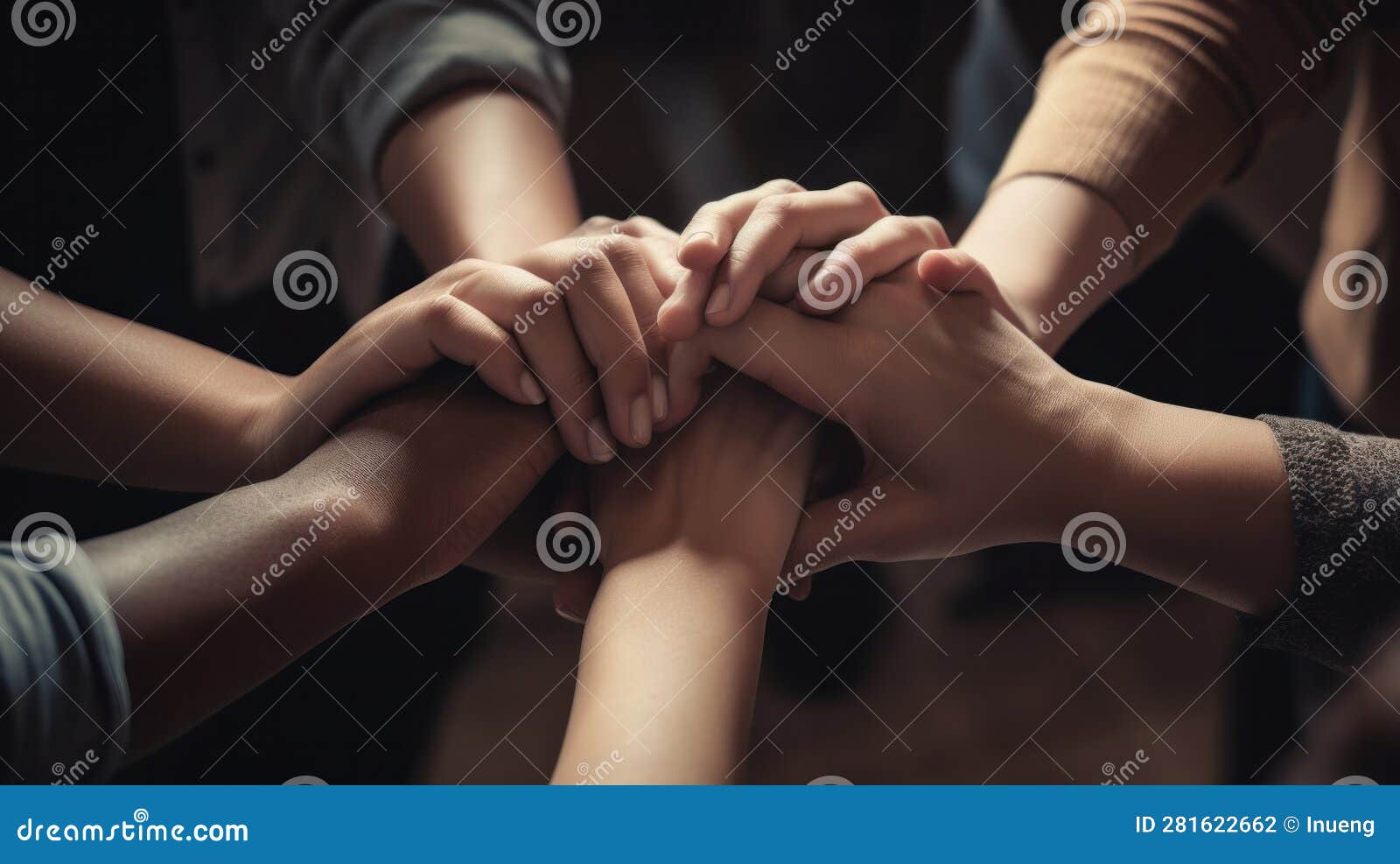 Hand Join Together for Work Togetherness, Hand Stack for Business and ...
