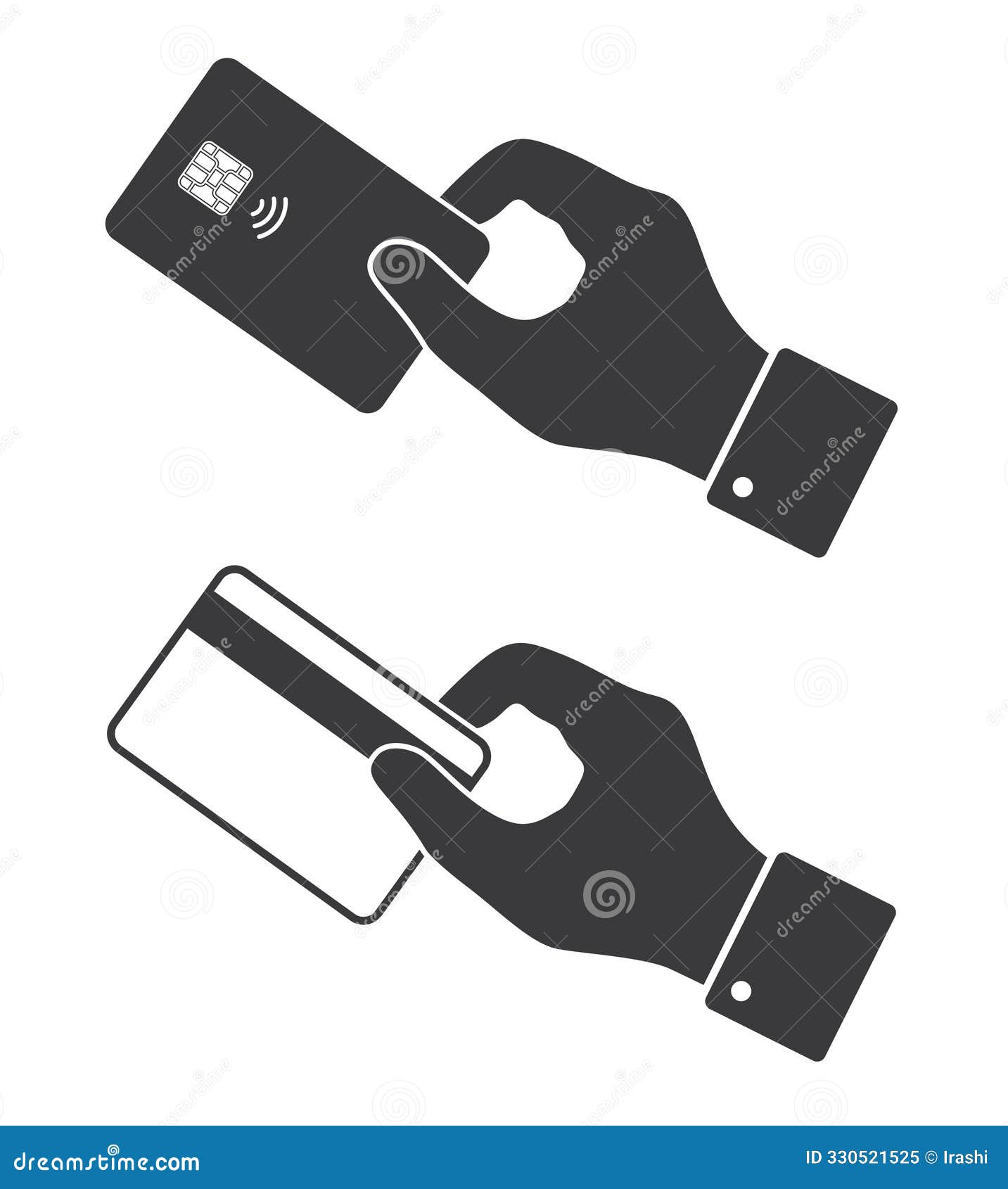 Add Credit Debit Card Cashless Payment Information Link Banking Account ...