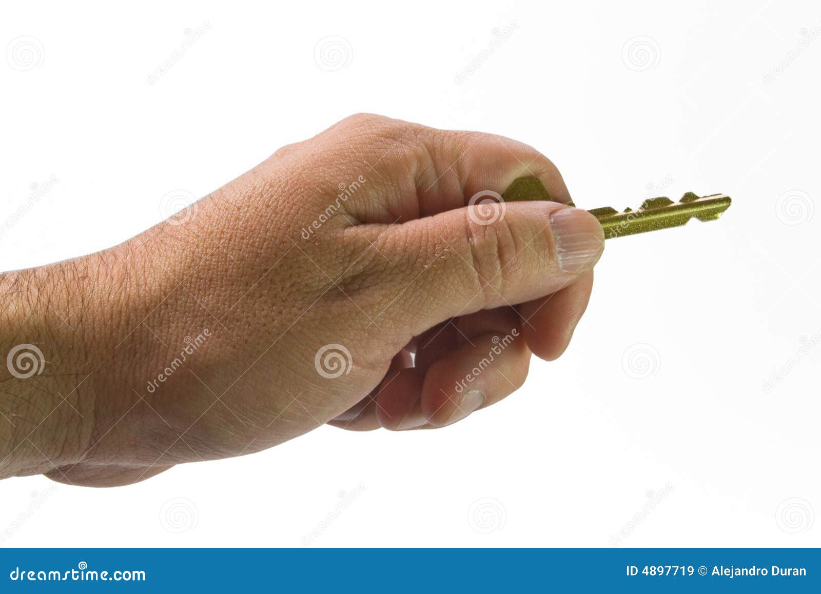 Hand and keys IV stock image. Image of investment, agent - 4897719