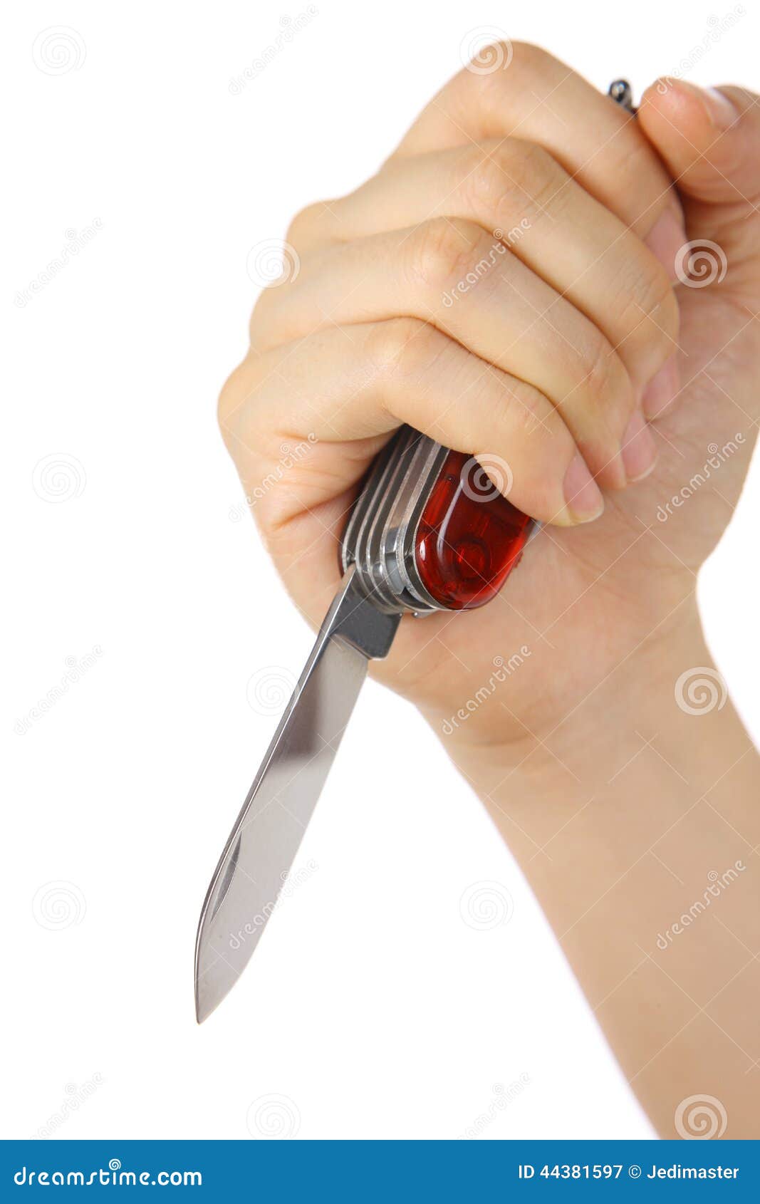 Hand with knife stock image. Image of shock, tool, danger - 44381597
