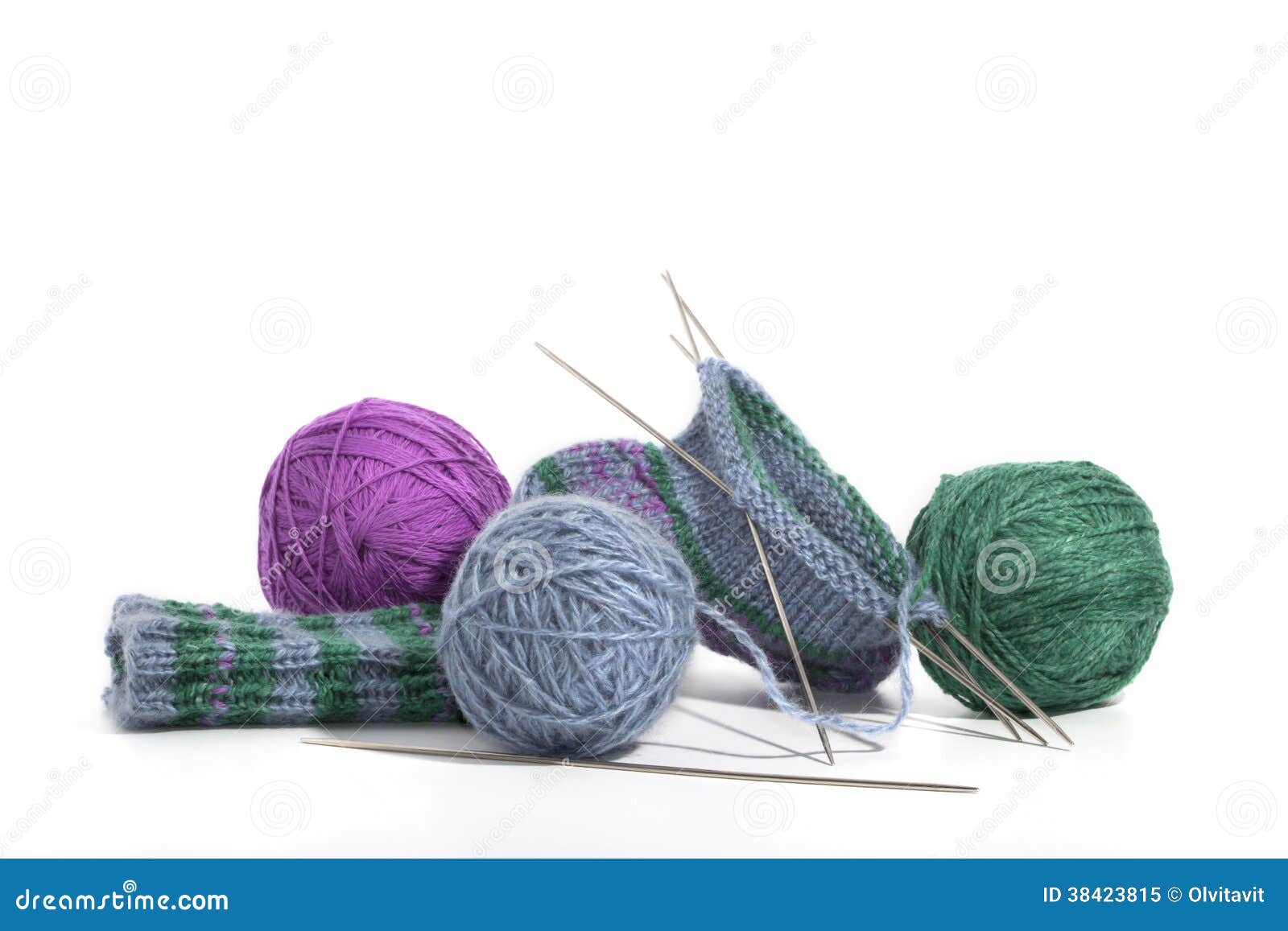 Hand knitting stock image. Image of adult, creativity - 38423815