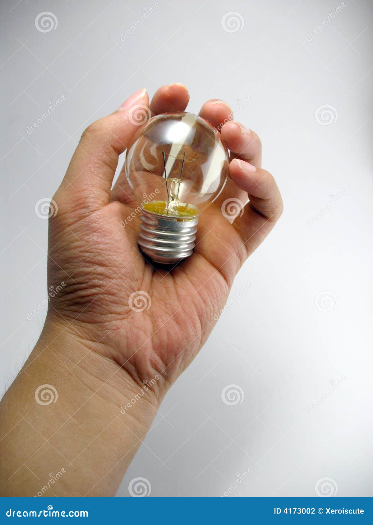 Hand with lamp stock photo. Image of hand, lamp, simple - 4173002