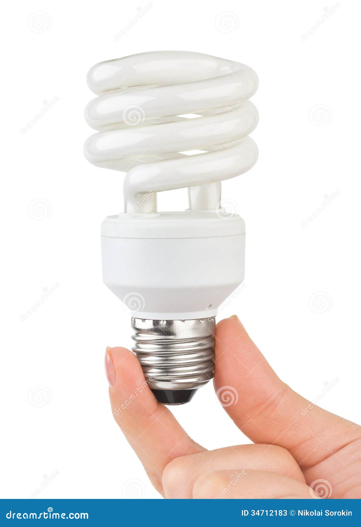 Hand with lamp stock image. Image of abstract, inspiration - 34712183