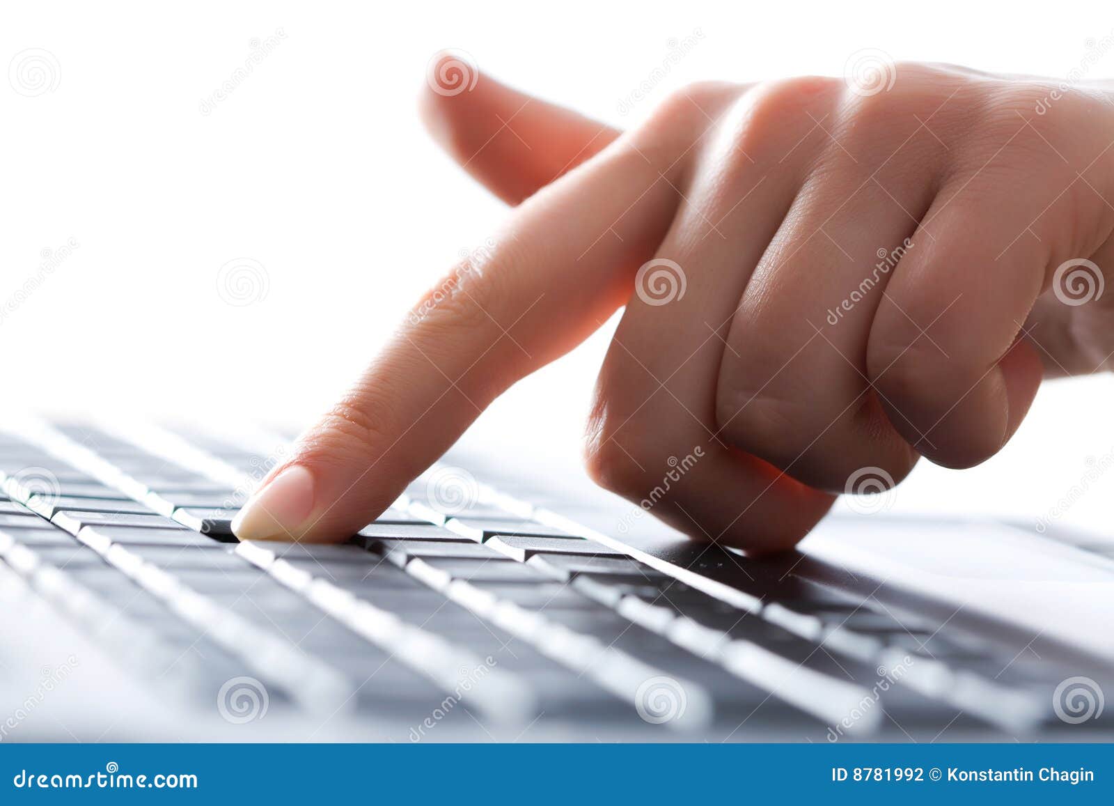 Hand and laptop stock photo. Image of computing, human - 8781992