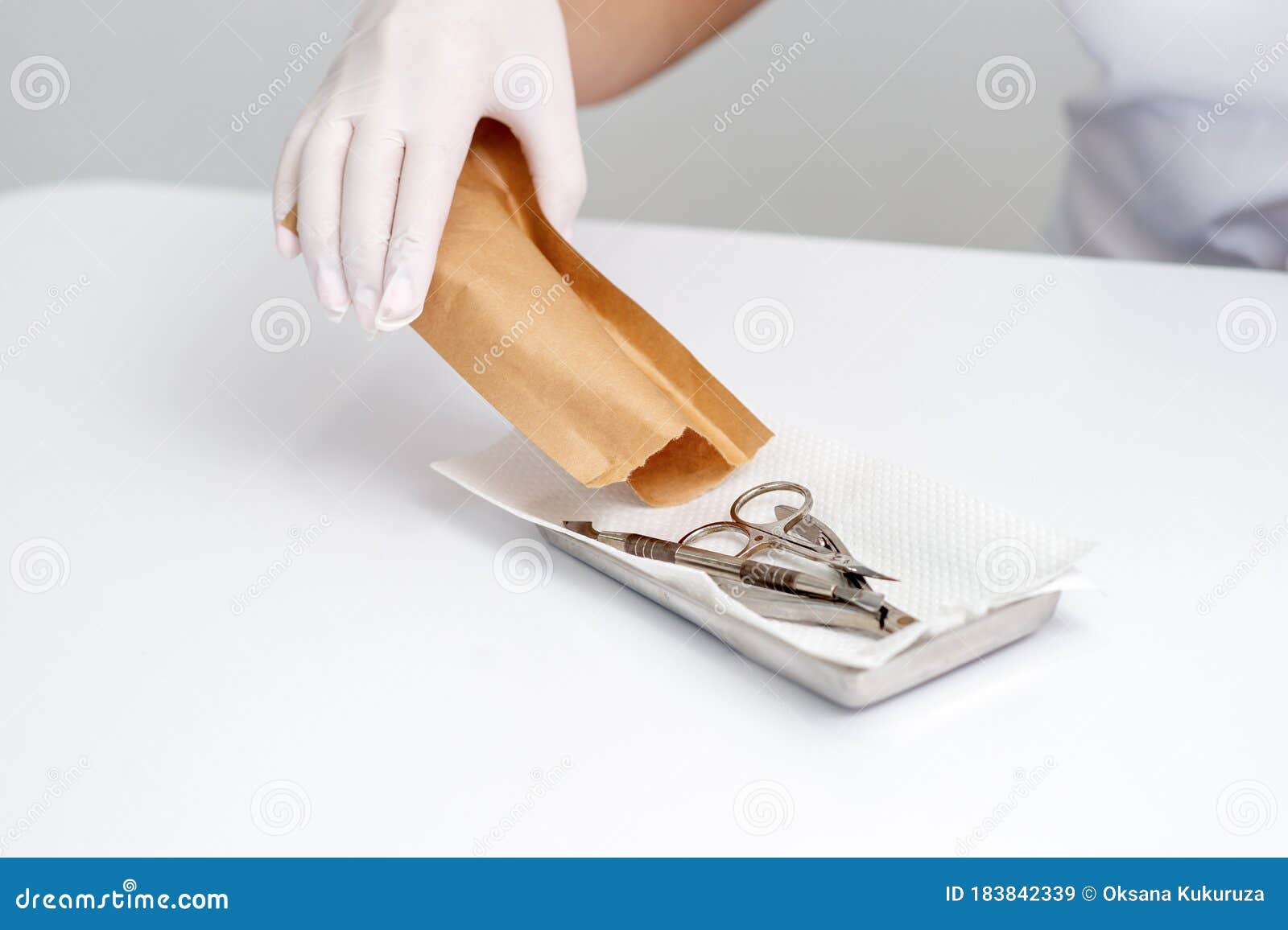 Hand Lay Out Manicure Tools Stock Image - Image of craft, disinfect ...