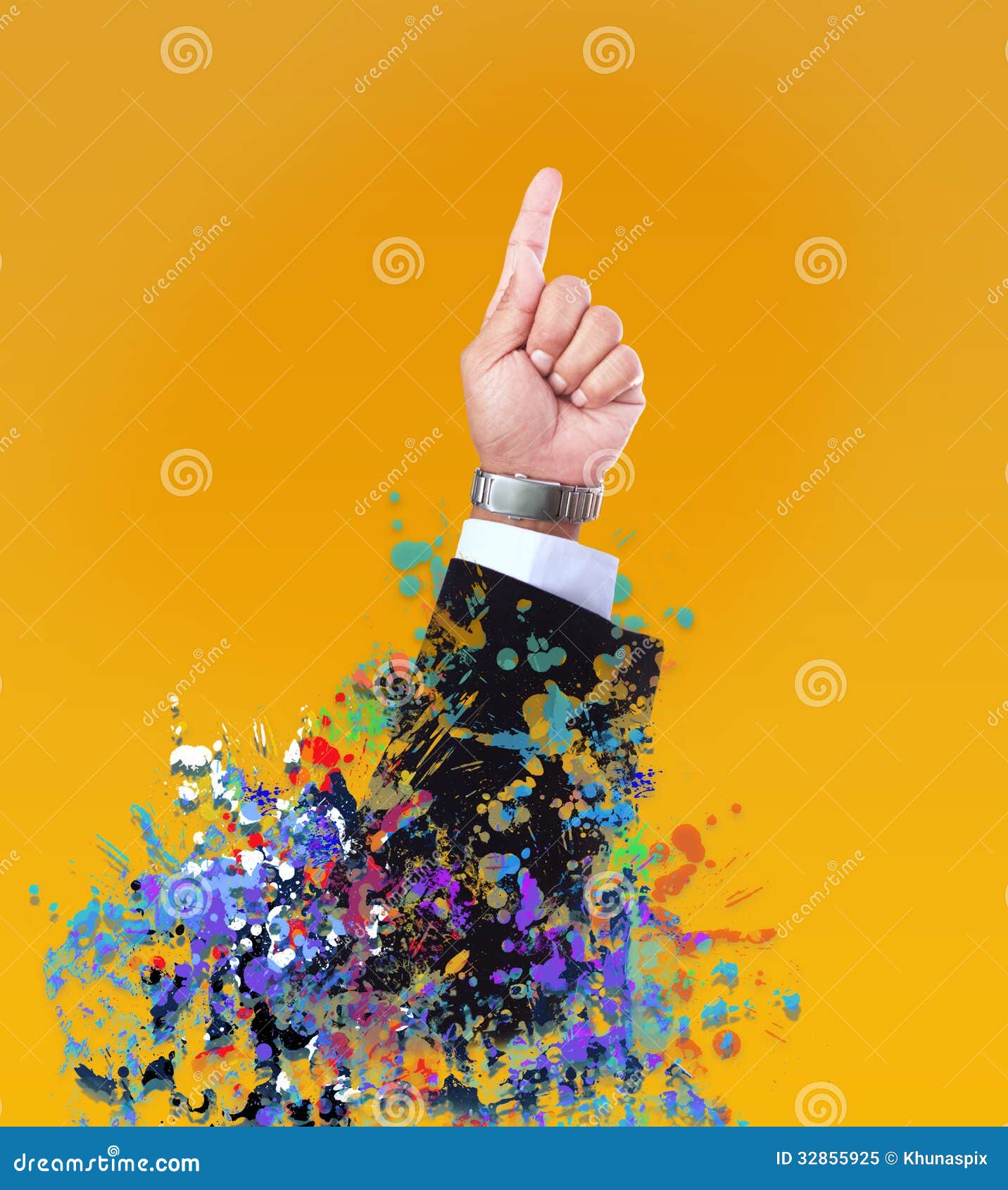 Hand of Leader Man Use for Business Theme or Multipurpose Stock Image ...
