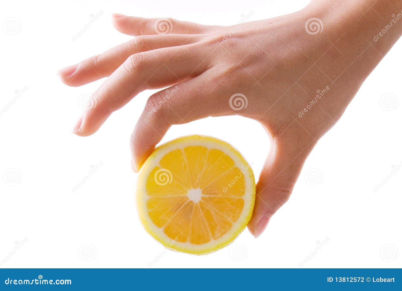 Hand and lemon stock photo. Image of grain, fresh, juice - 13812572