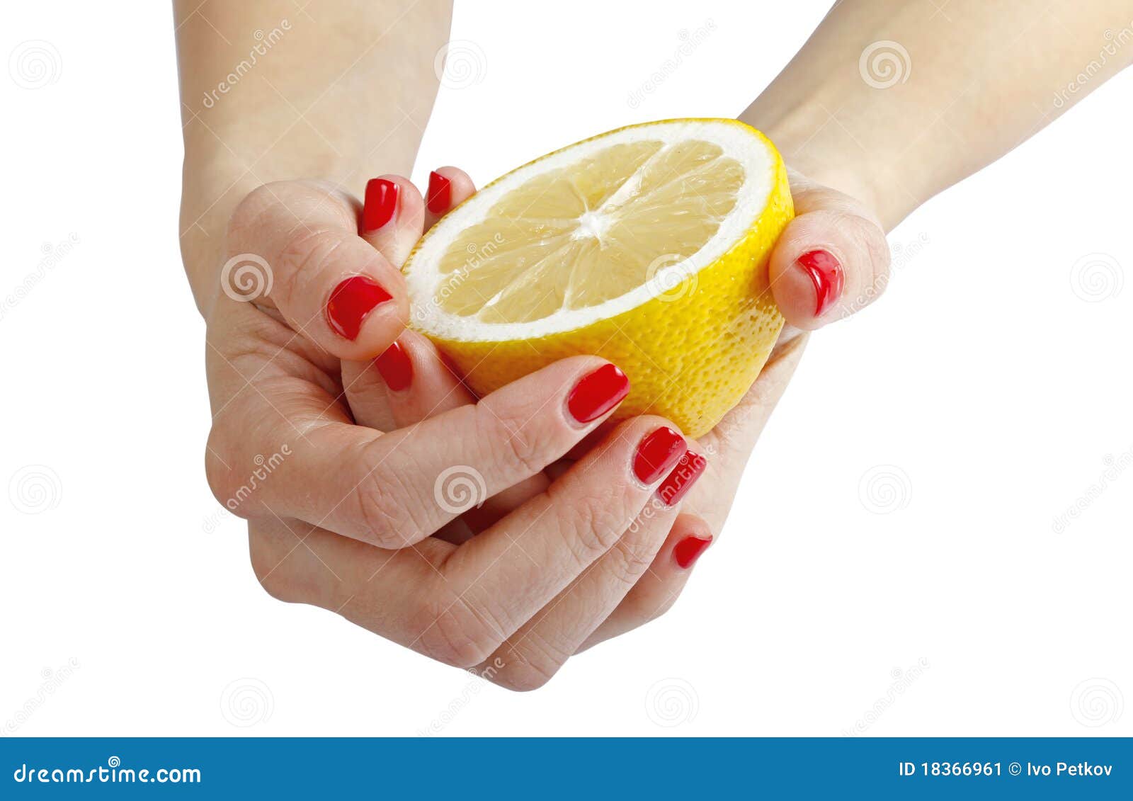 Hand with lemon stock image. Image of nutrition, nourishment - 18366961