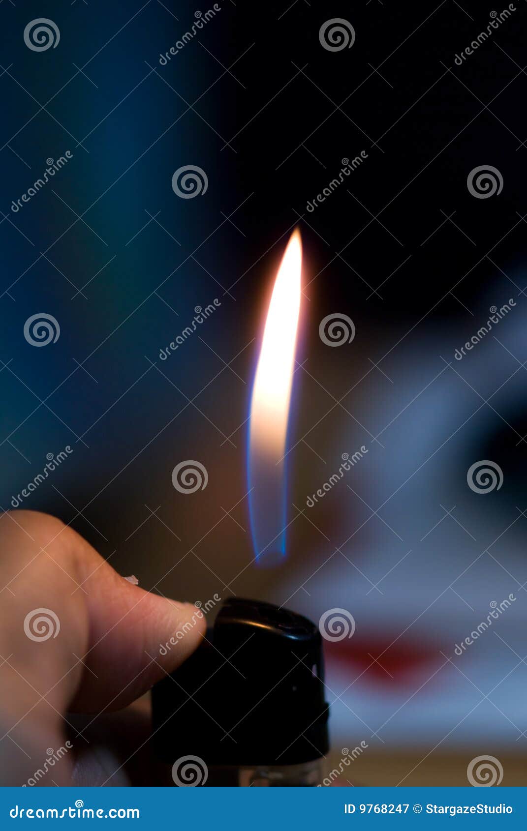 Hand with lighter stock image. Image of plastic, wrist - 9768247