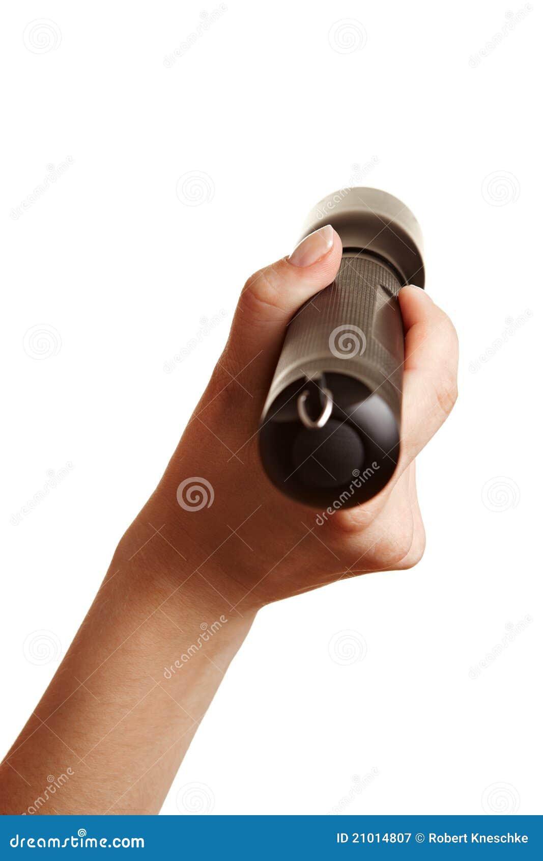 Hand Lighting with Flashlight Stock Image - Image of woman, shot: 21014807