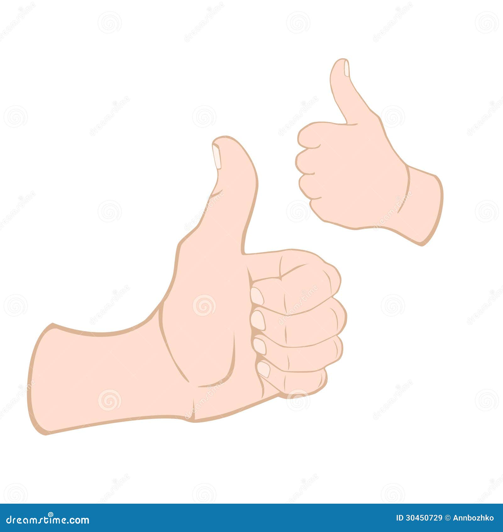 Hand like symbol stock vector. Illustration of body, human - 30450729