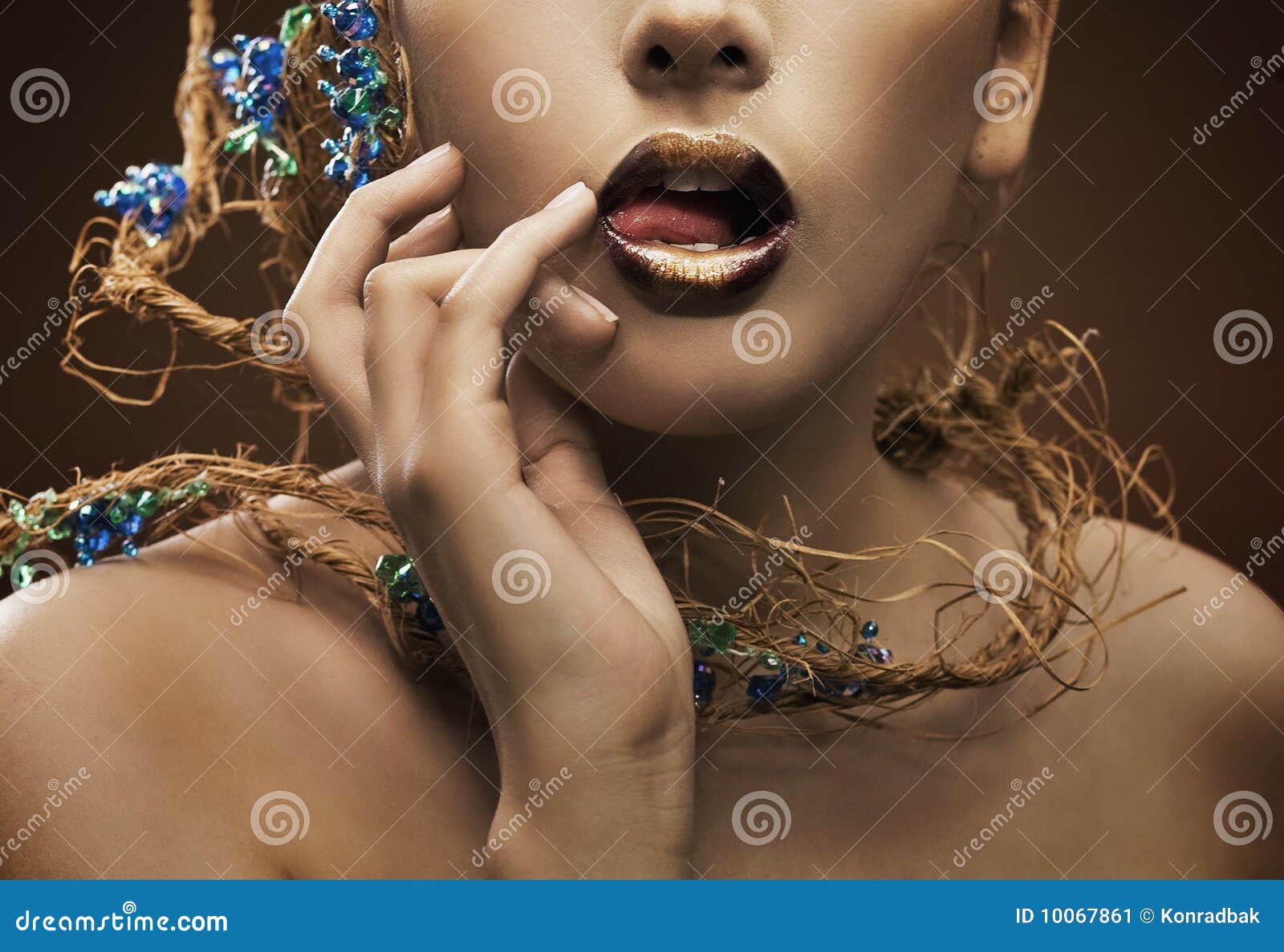 Hand and lips stock image. Image of autumn, movement - 10067861