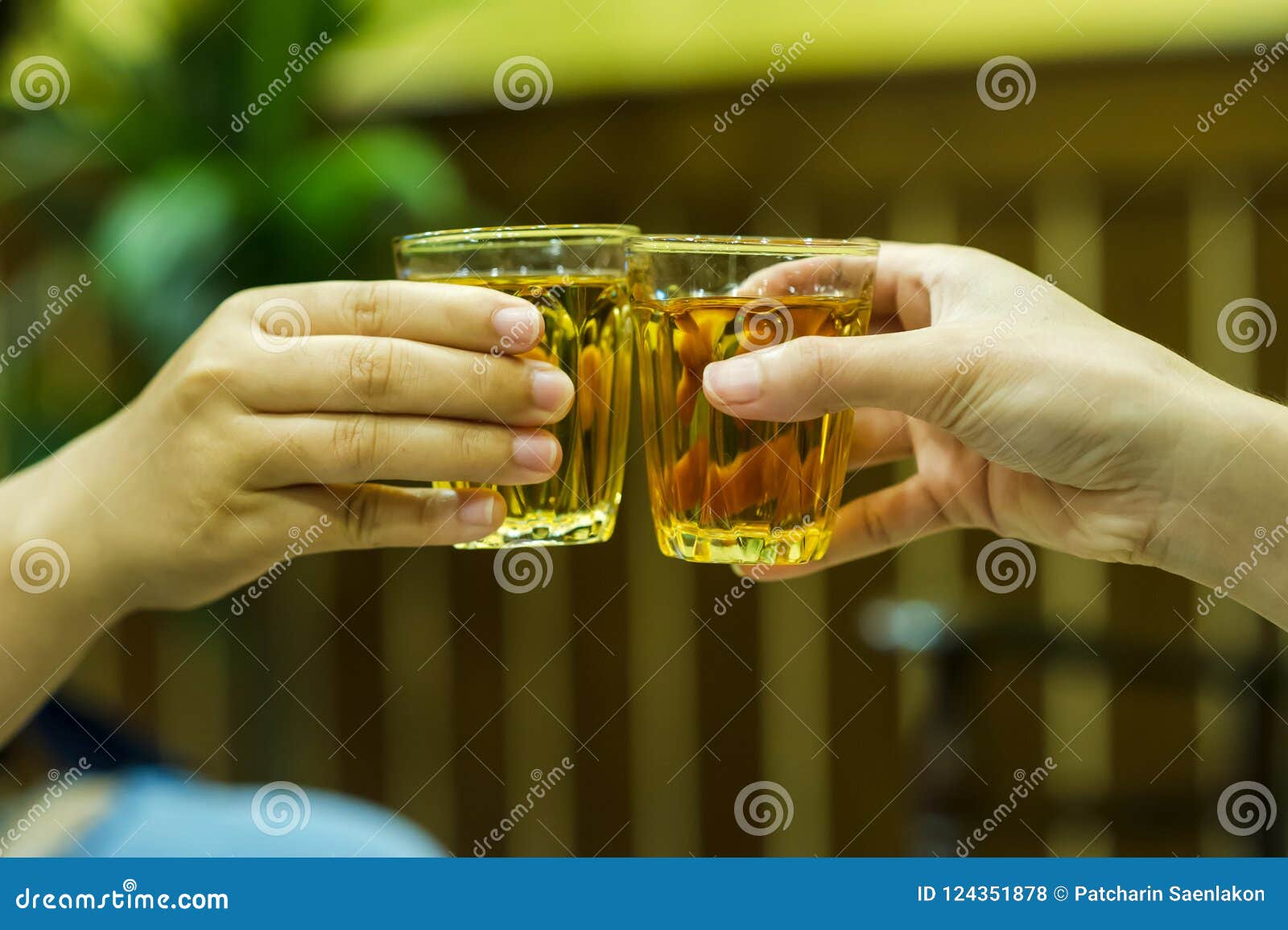 Hand and Liquor Juices in the Liquor Store Drinking Liquor. the Stock ...