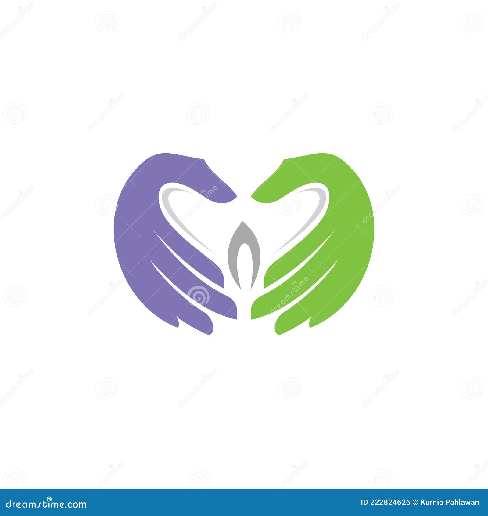 Hand Logo , Care Logo Vector Stock Illustration - Illustration of care ...