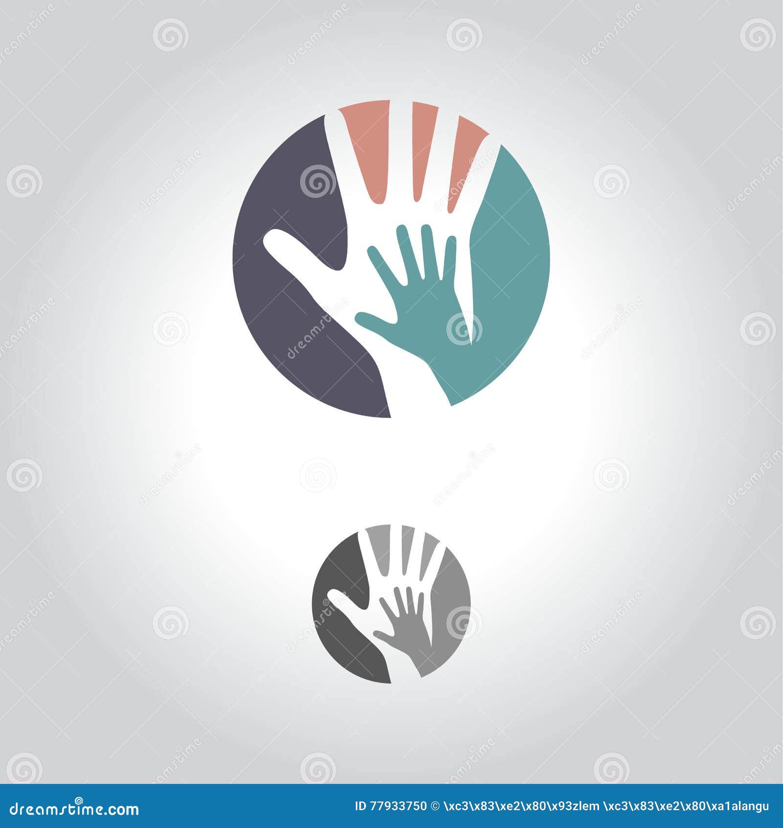 Hand Logo, Icon and Symbol Vector Illustration Stock Vector ...