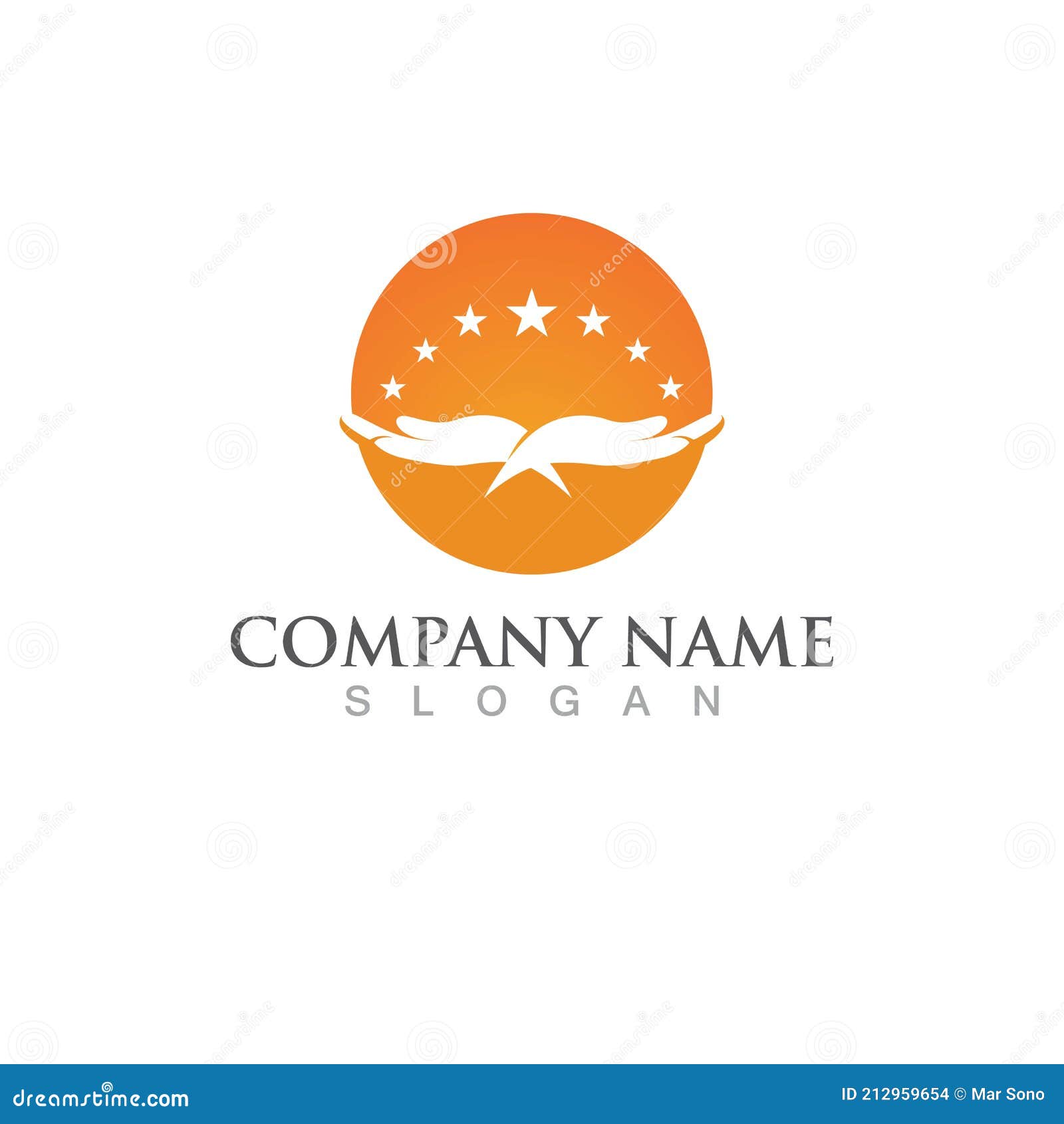 Hand Logo and Symbol Vector Icon Stock Vector - Illustration of sign ...