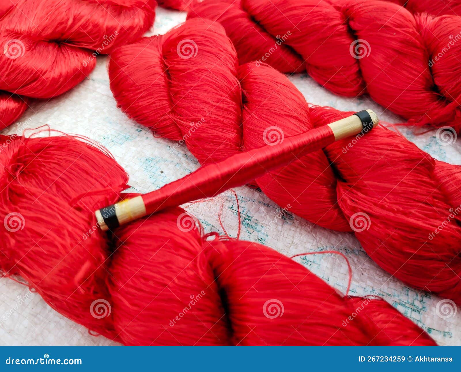 Hand Loom Silk Thread Spindle for Shuttle Tool. Famous Name Thai Silk ...